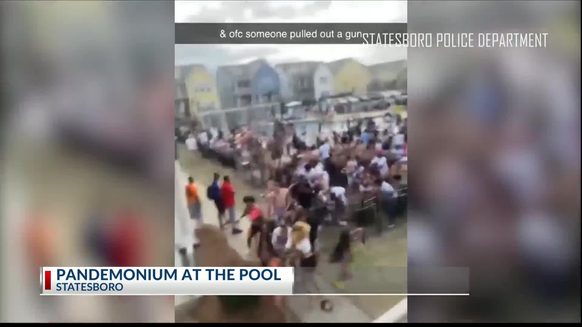 Incident At Statesboro Apartment Pool Leads To Mass Panic Wsav Tv