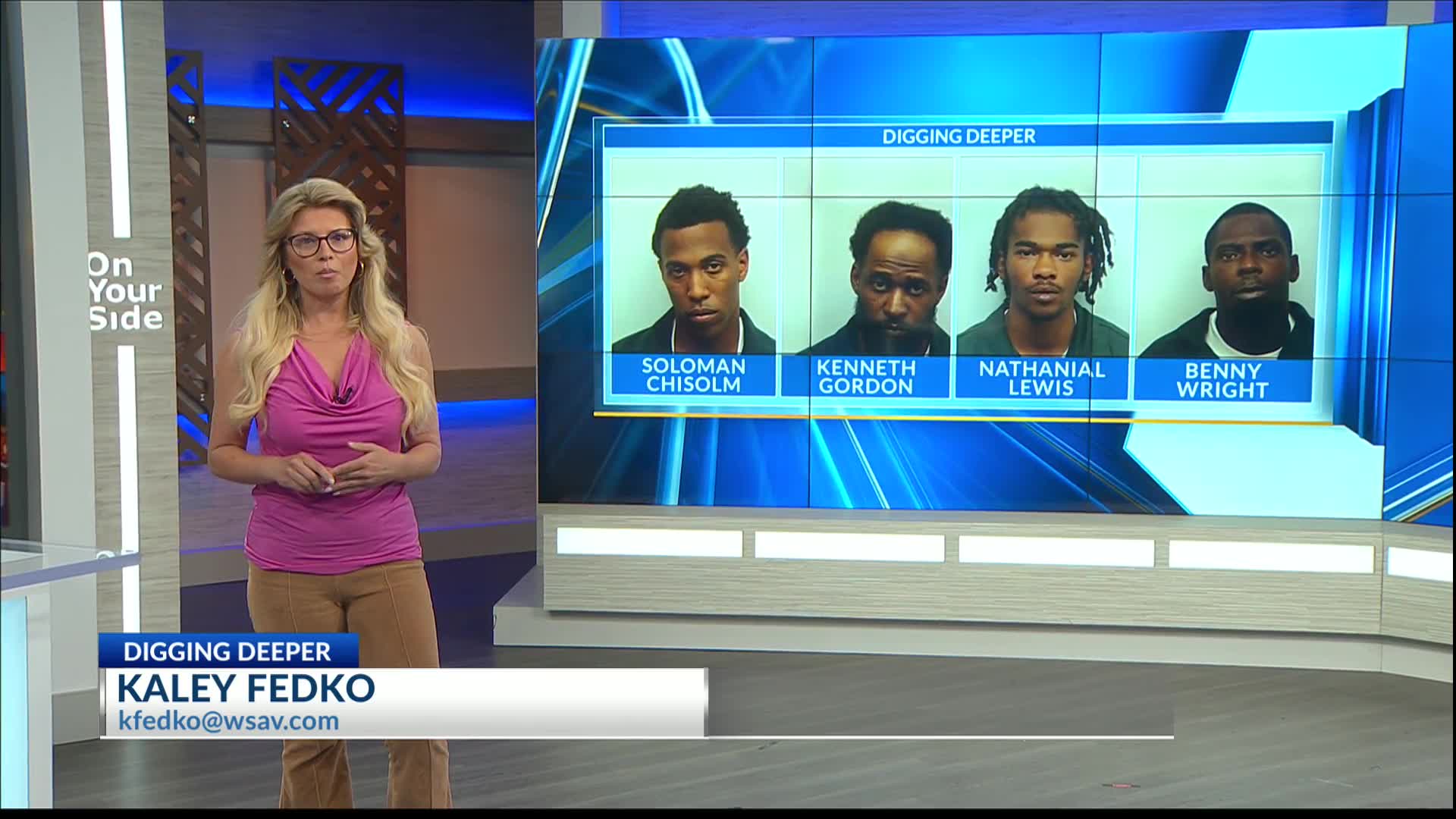 Suspects in string of violent crime out on bond – WSAV-TV