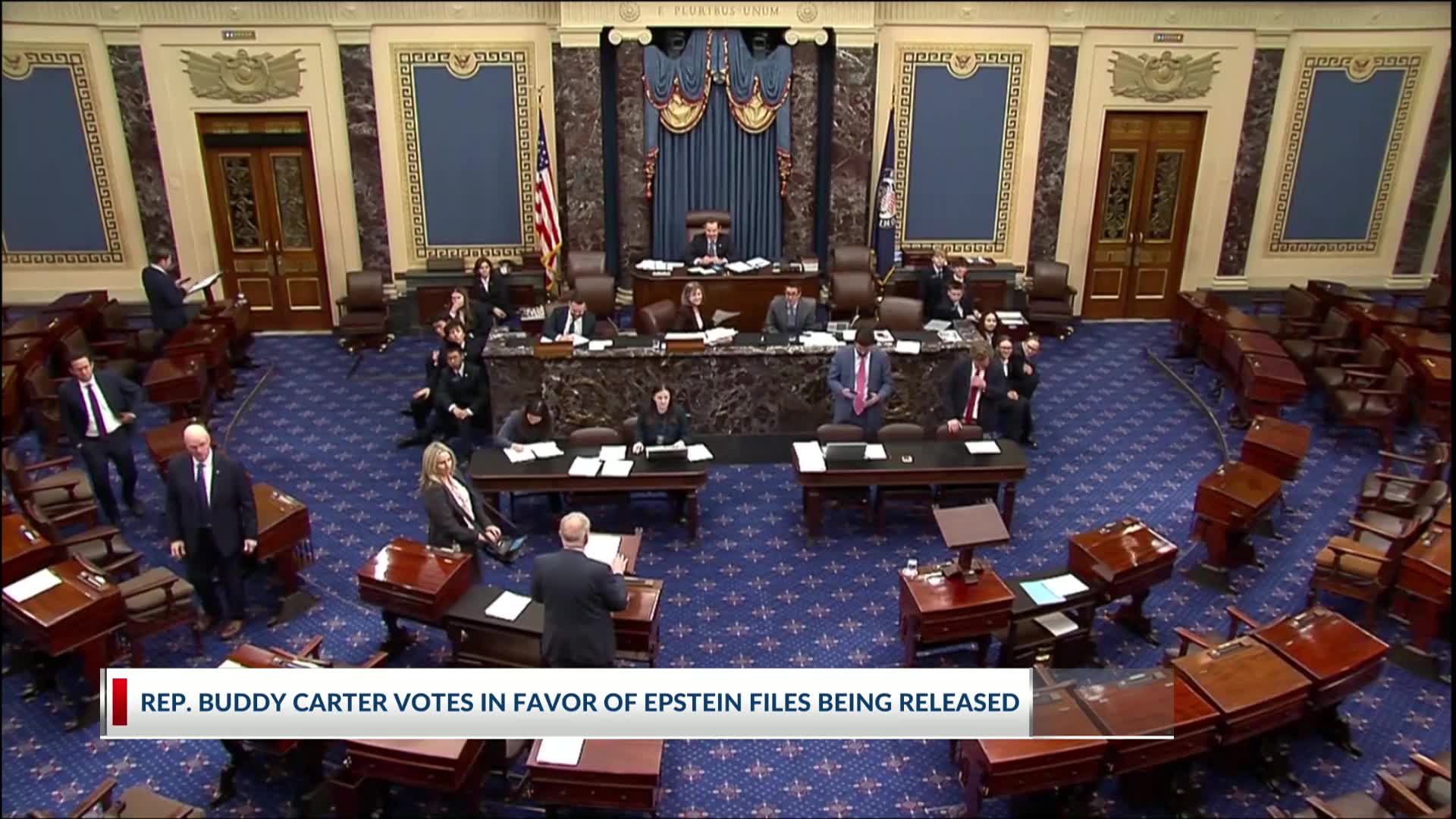 Rep. Buddy Carter votes to release Epstein files, local woman speaks on ...