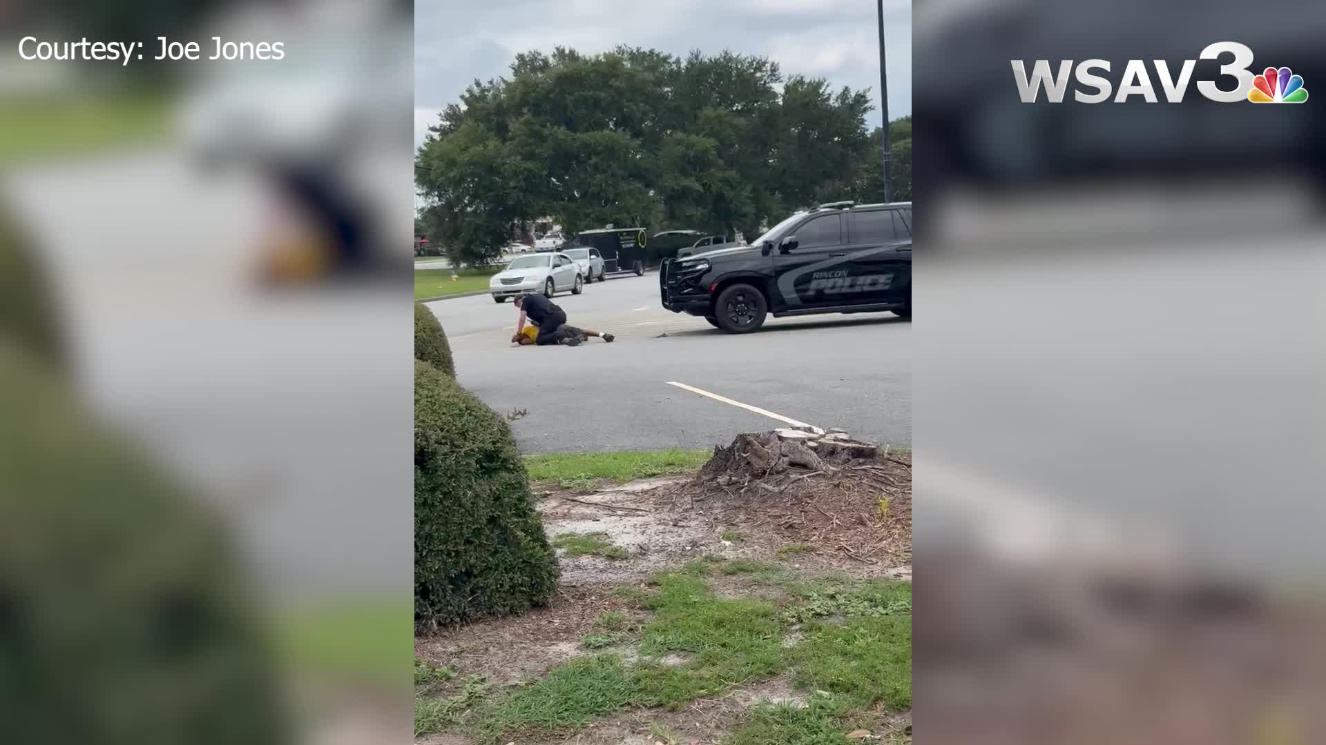 Viral footage of Rincon PD officer – WSAV-TV