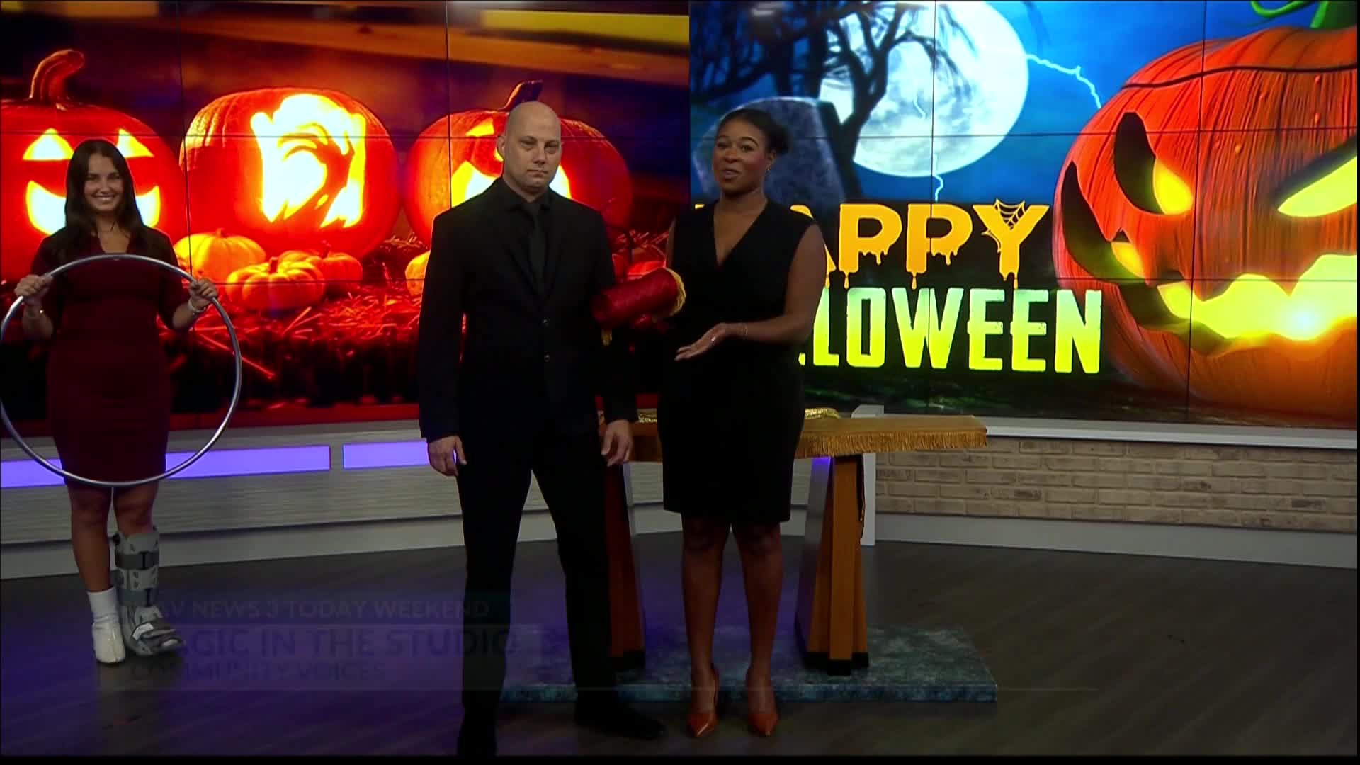 Magician David Jowers levitates Tyler – WSAV-TV