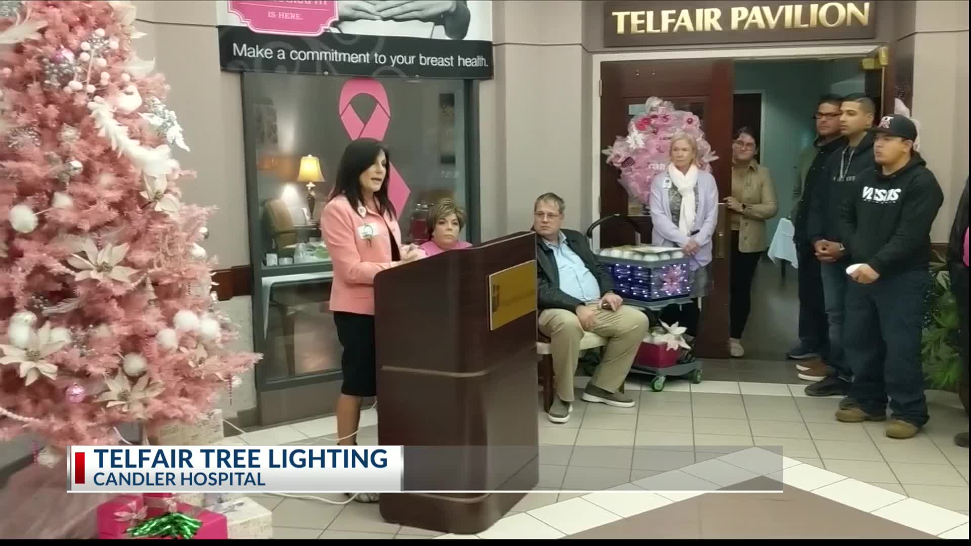 St. Joseph’s/Candler Telfair Pavilion lights 2022 holiday tree – WSAV-TV