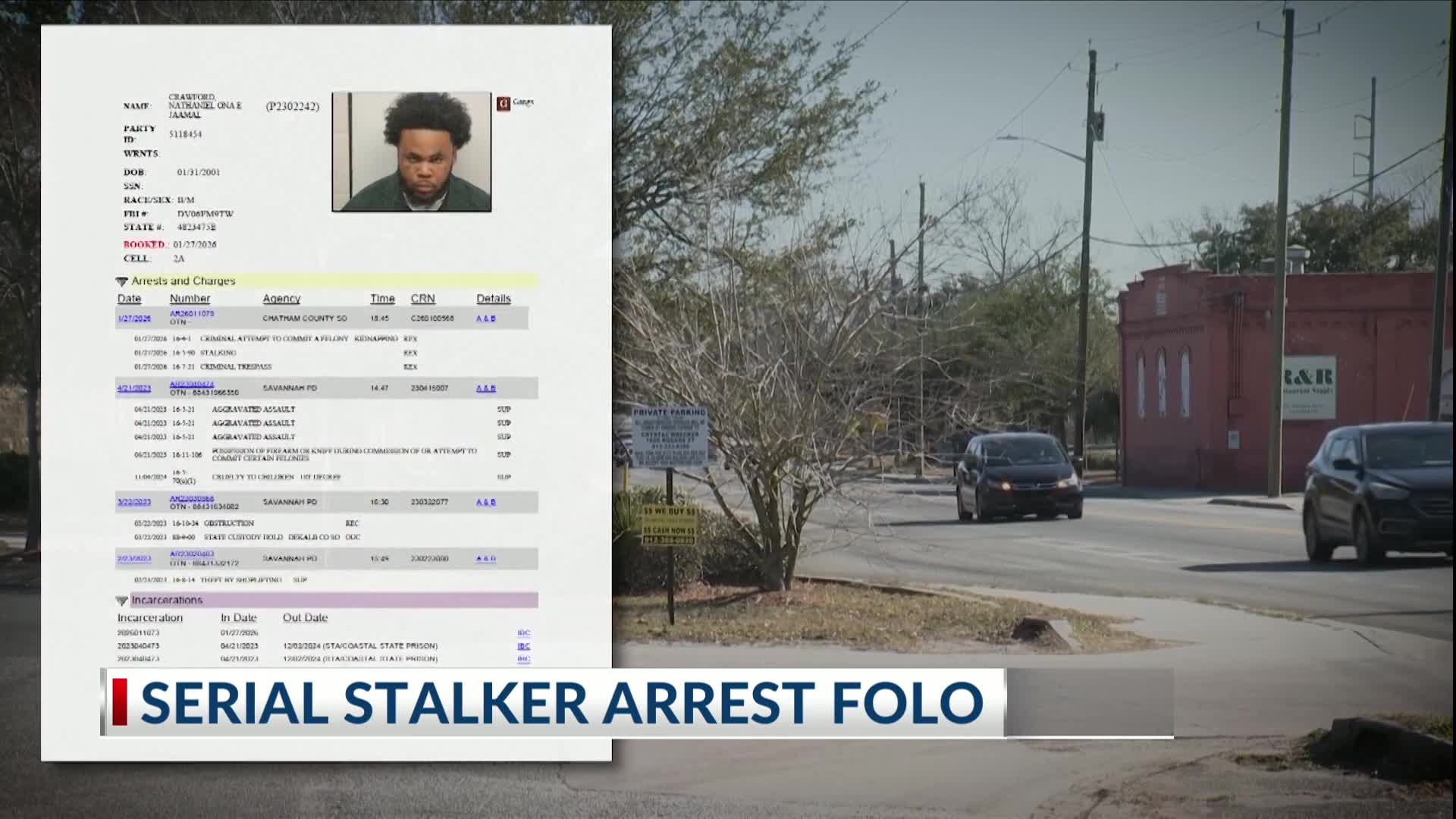 ONLY ON 3: Video shows serial stalker suspect in action – WSAV-TV