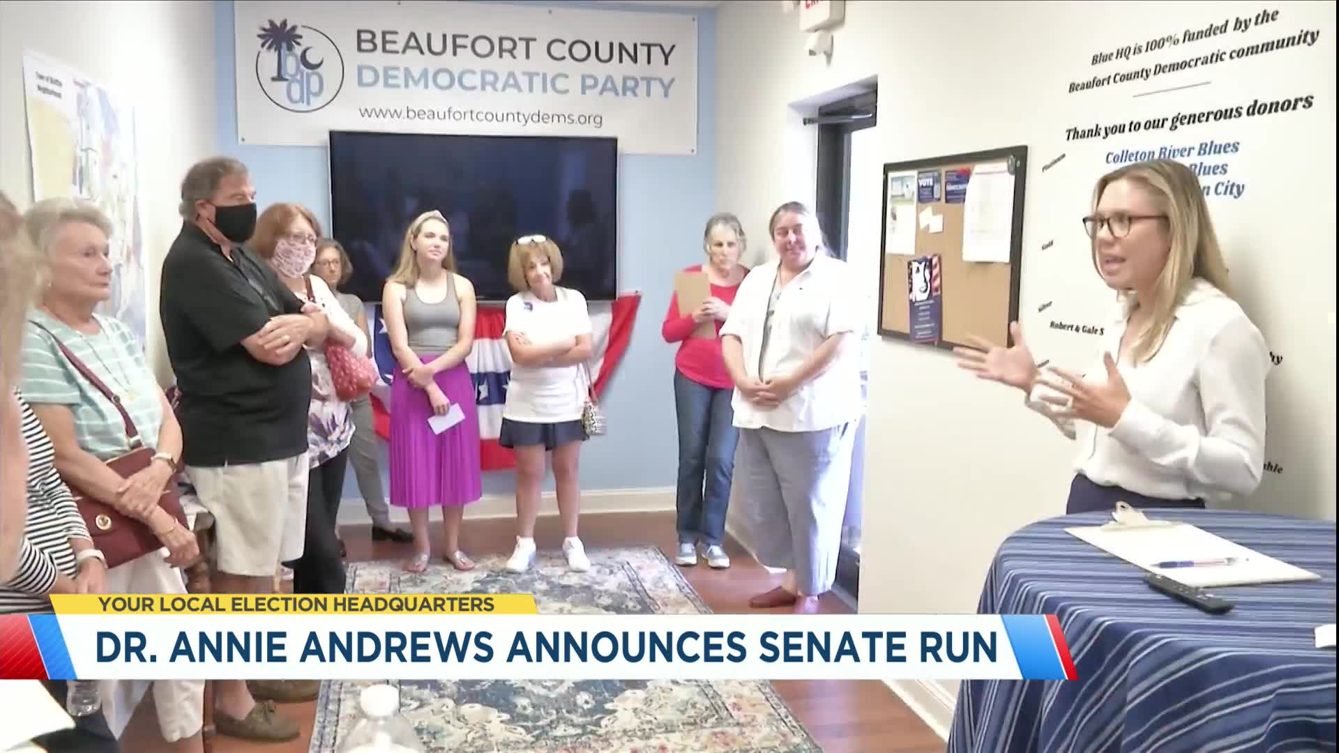 Dr. Annie Andrews talks about her run for SC Senate seat – WSAV-TV