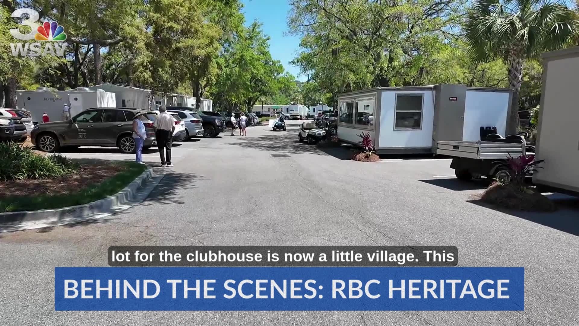 Behind the scenes of the 2025 RBC Heritage – WSAV-TV