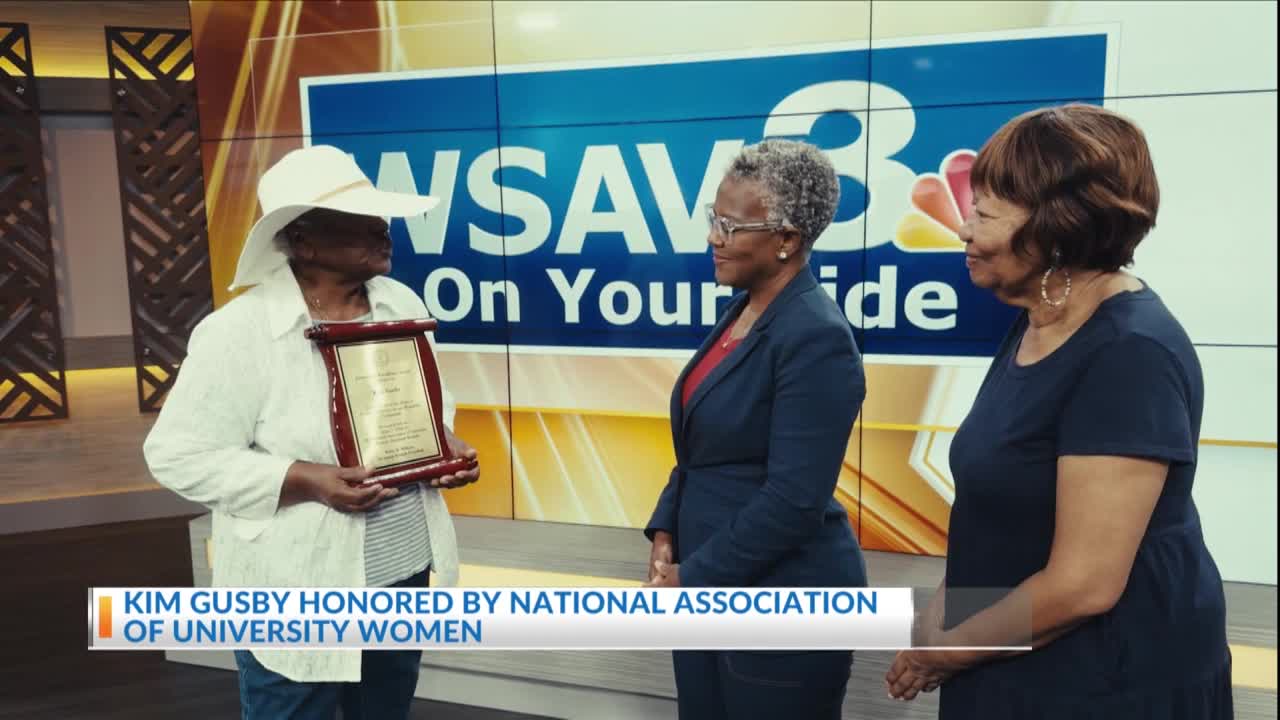 Kim Gusby NAUW award presentation – WSAV-TV