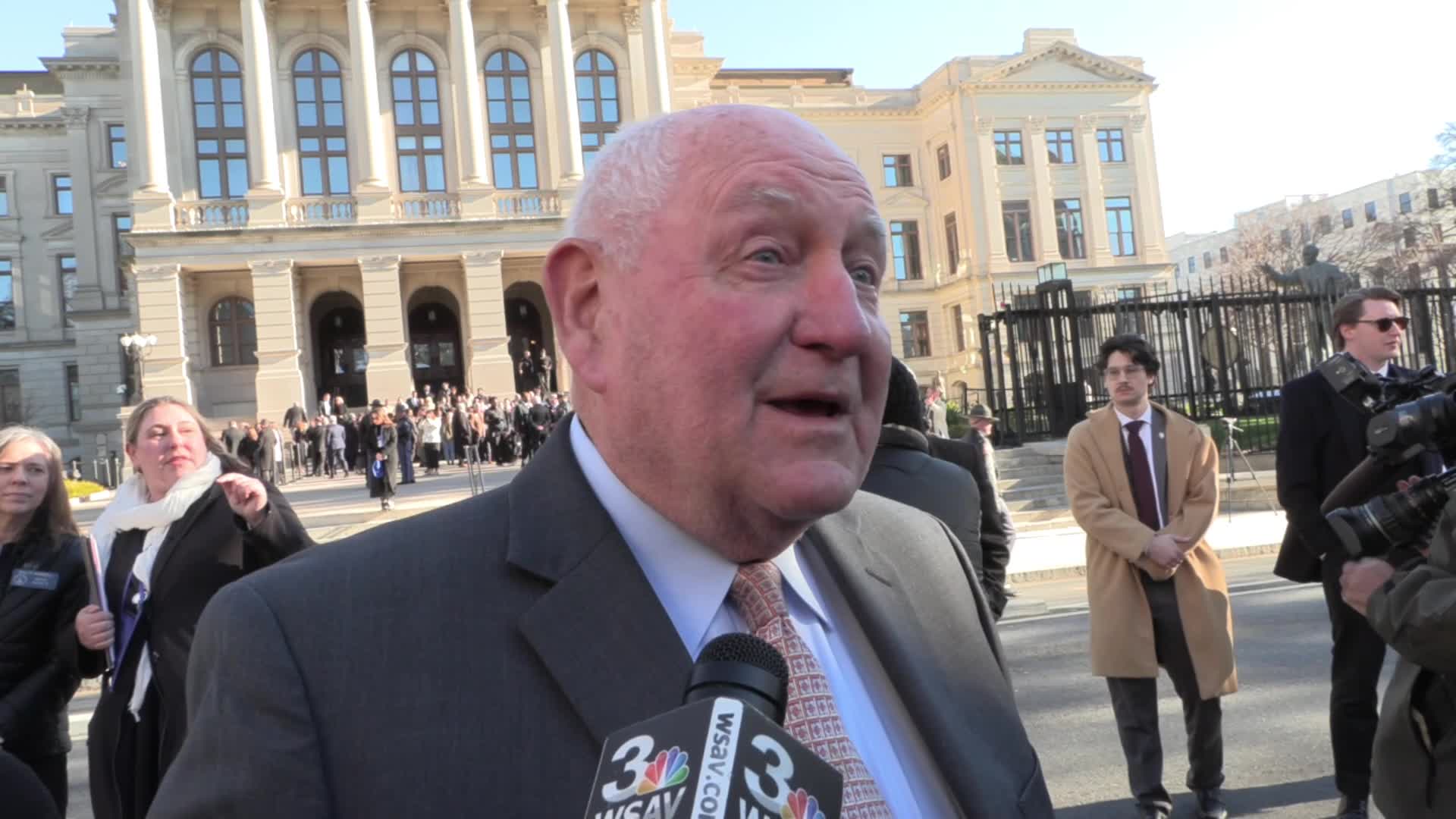 Former Gov. Sonny Perdue Spoke on Carter – WSAV-TV