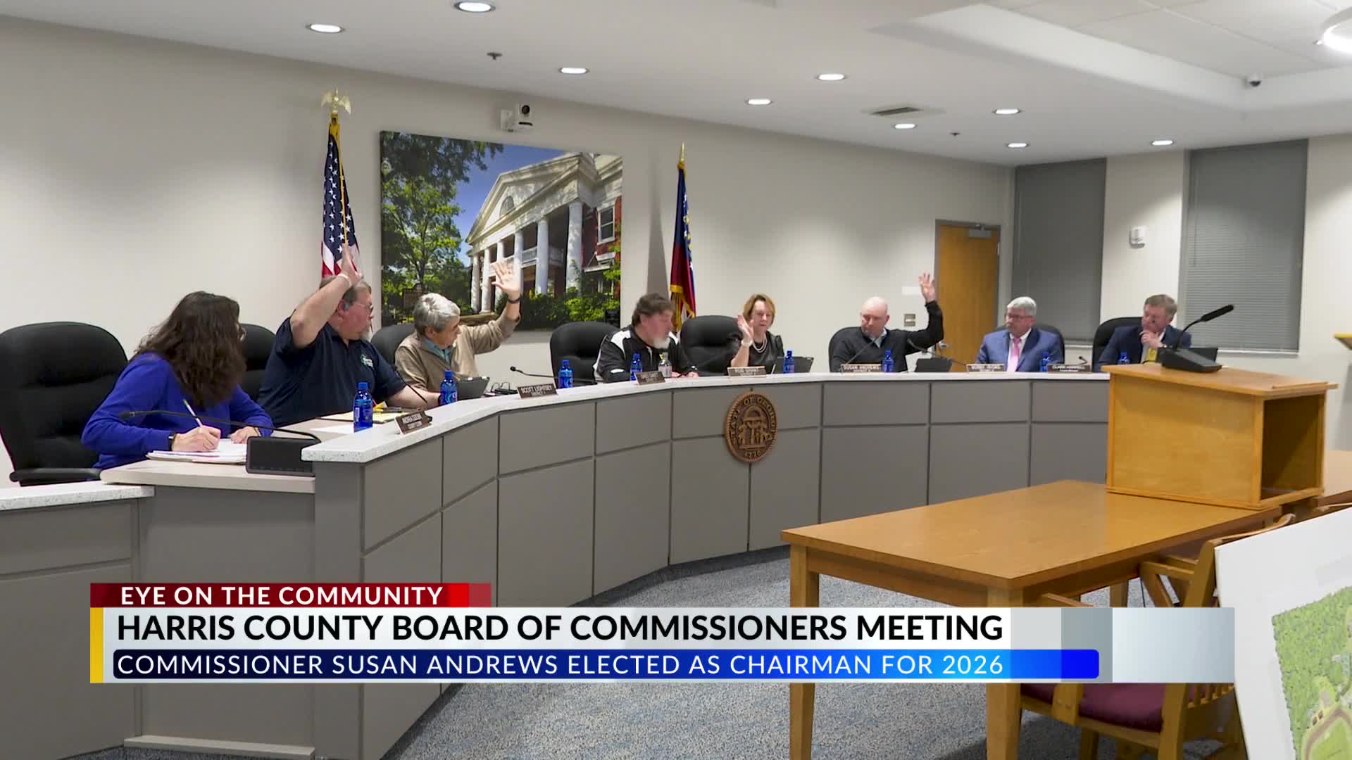 Harris County Board of Commissioners first meeting of 2026 – WRBL