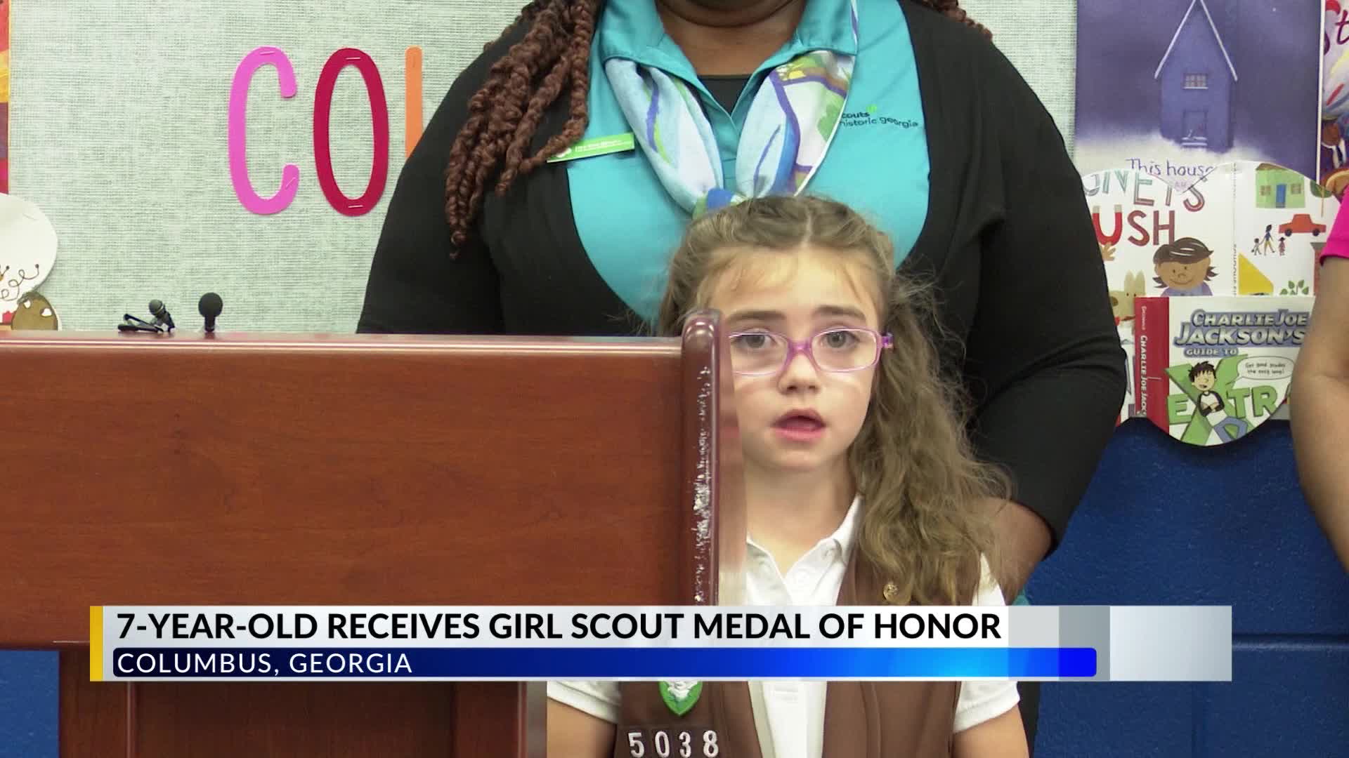 7-year-old receives Girl Scout Medal of Honor – WKRG News 5