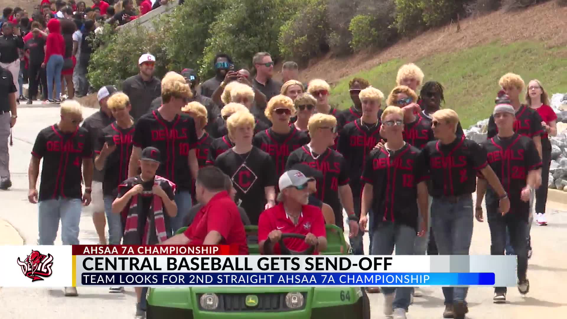 Central Baseball Send Off – WRBL