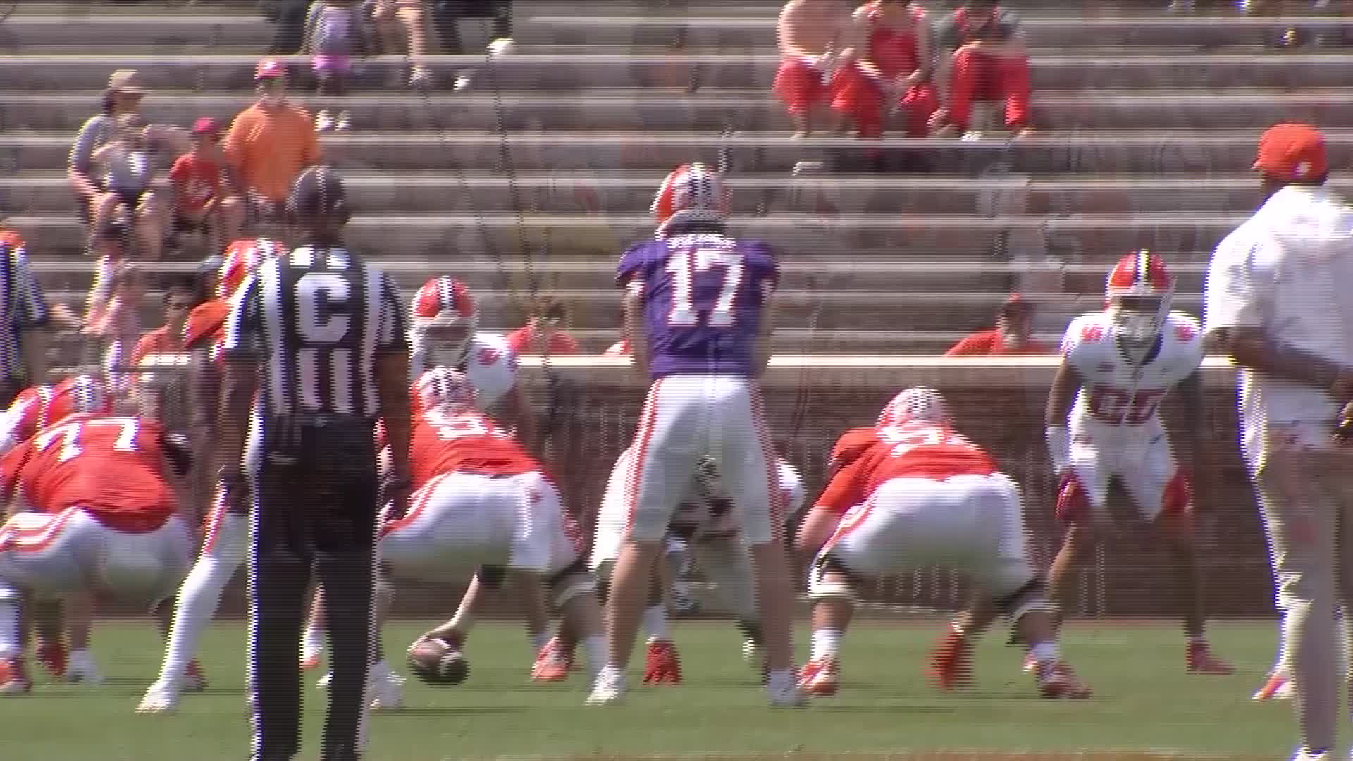Transfer wide receiver Tristan Smith shines in Clemson Spring game ...
