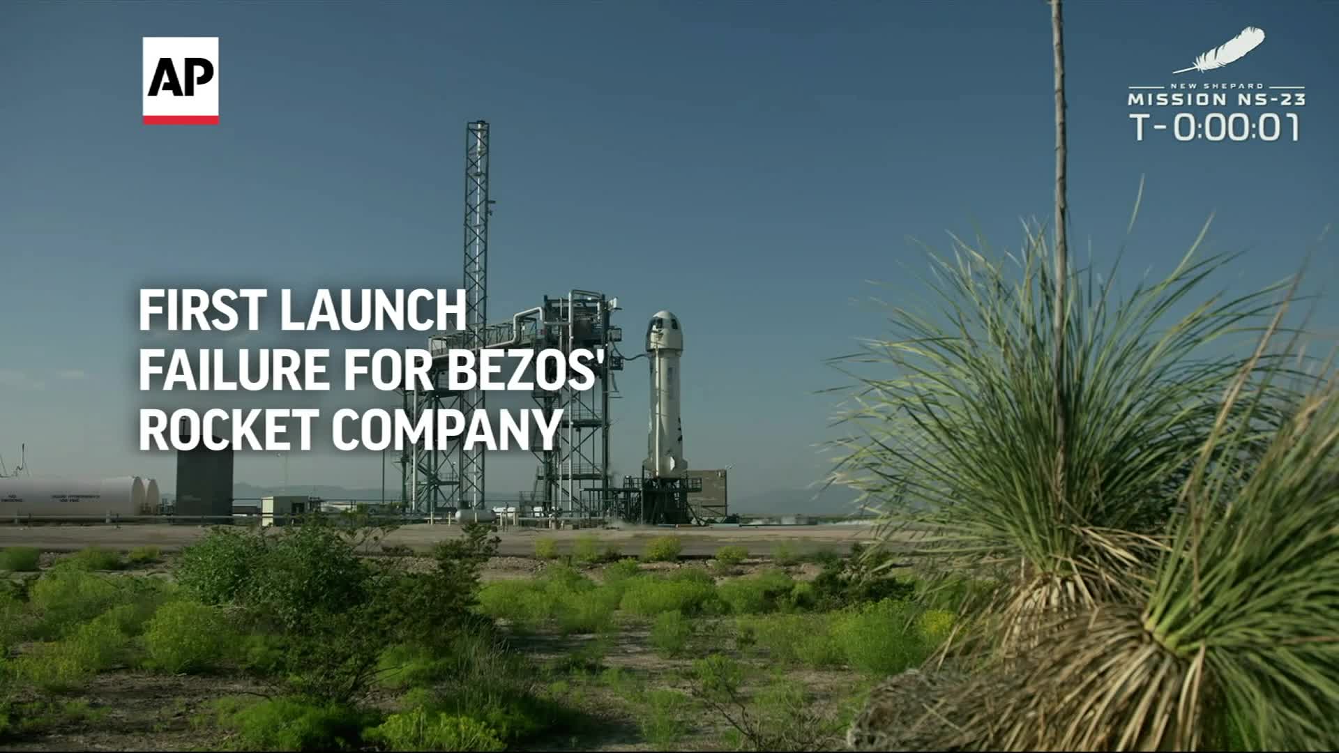 Bezos rocket crashes after liftoff, only experiments aboard – WSPA 7NEWS