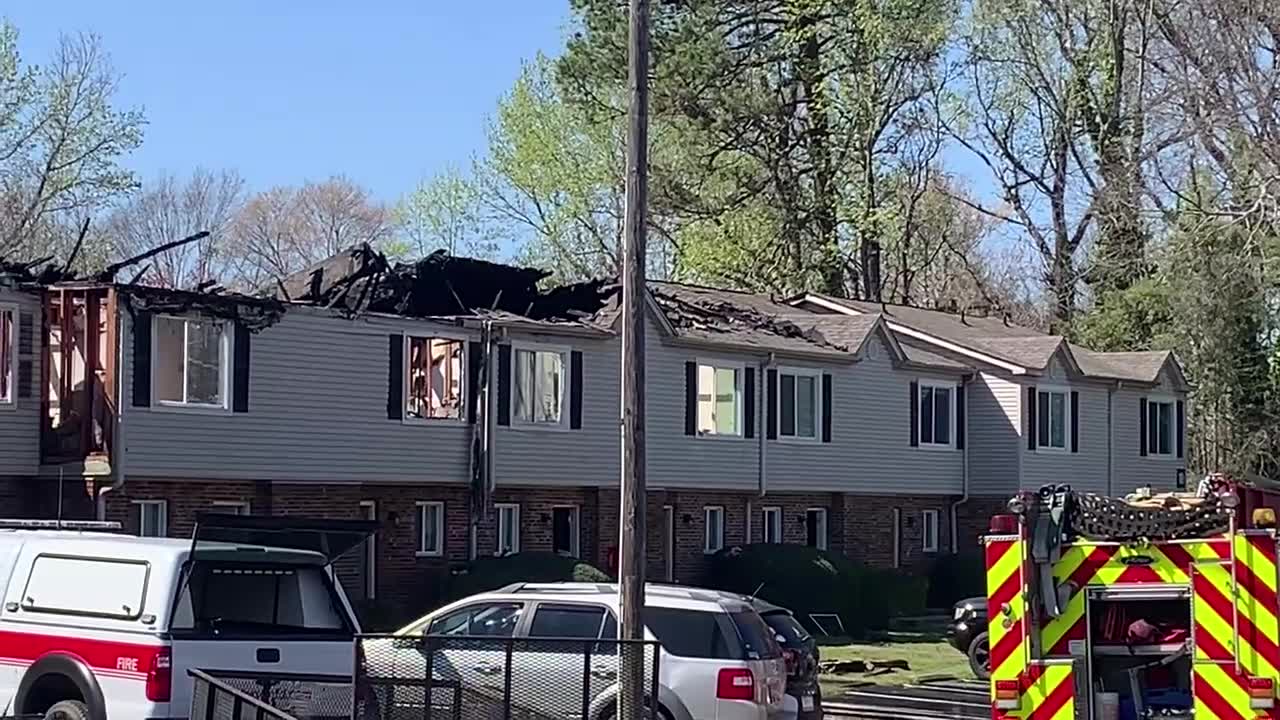 VIDEO: Fire damages Anderson apartment complex – WSPA 7NEWS