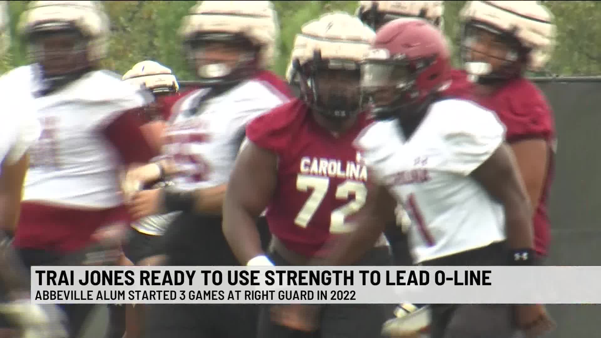 Gamecock Trai Jones leans on strength over size to succeed as an ...