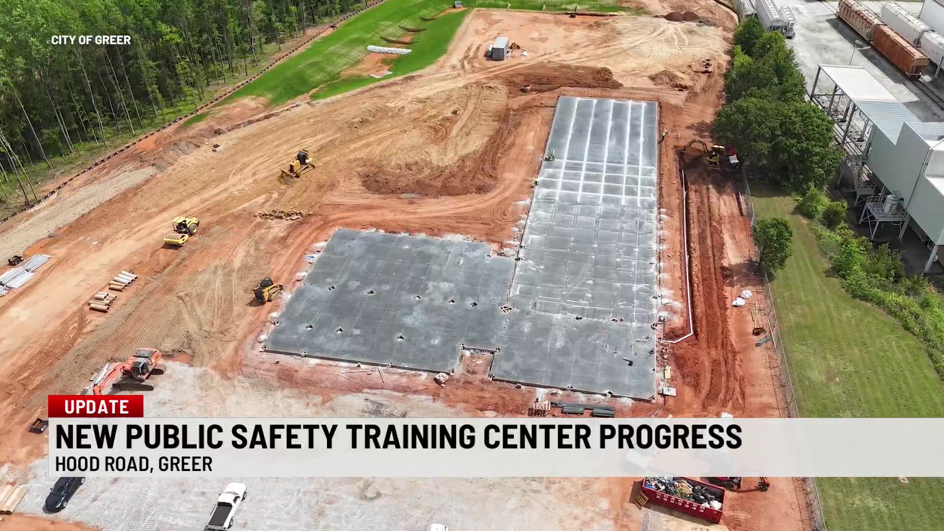 Progress made on new public safety training center in Greer – WSPA 7NEWS