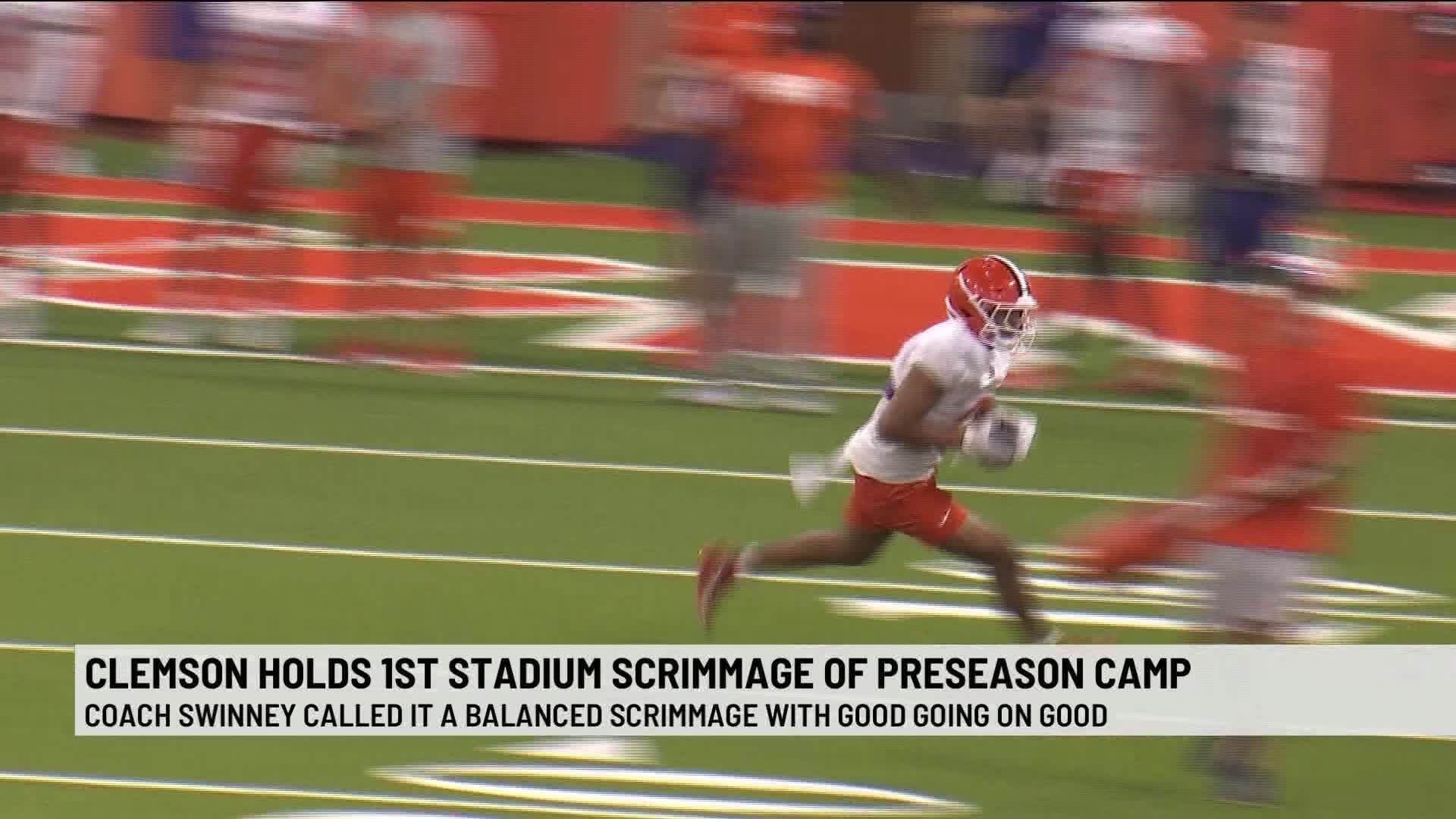 Dabo Swinney pleased with both sides of ball in Tigers first preseason ...