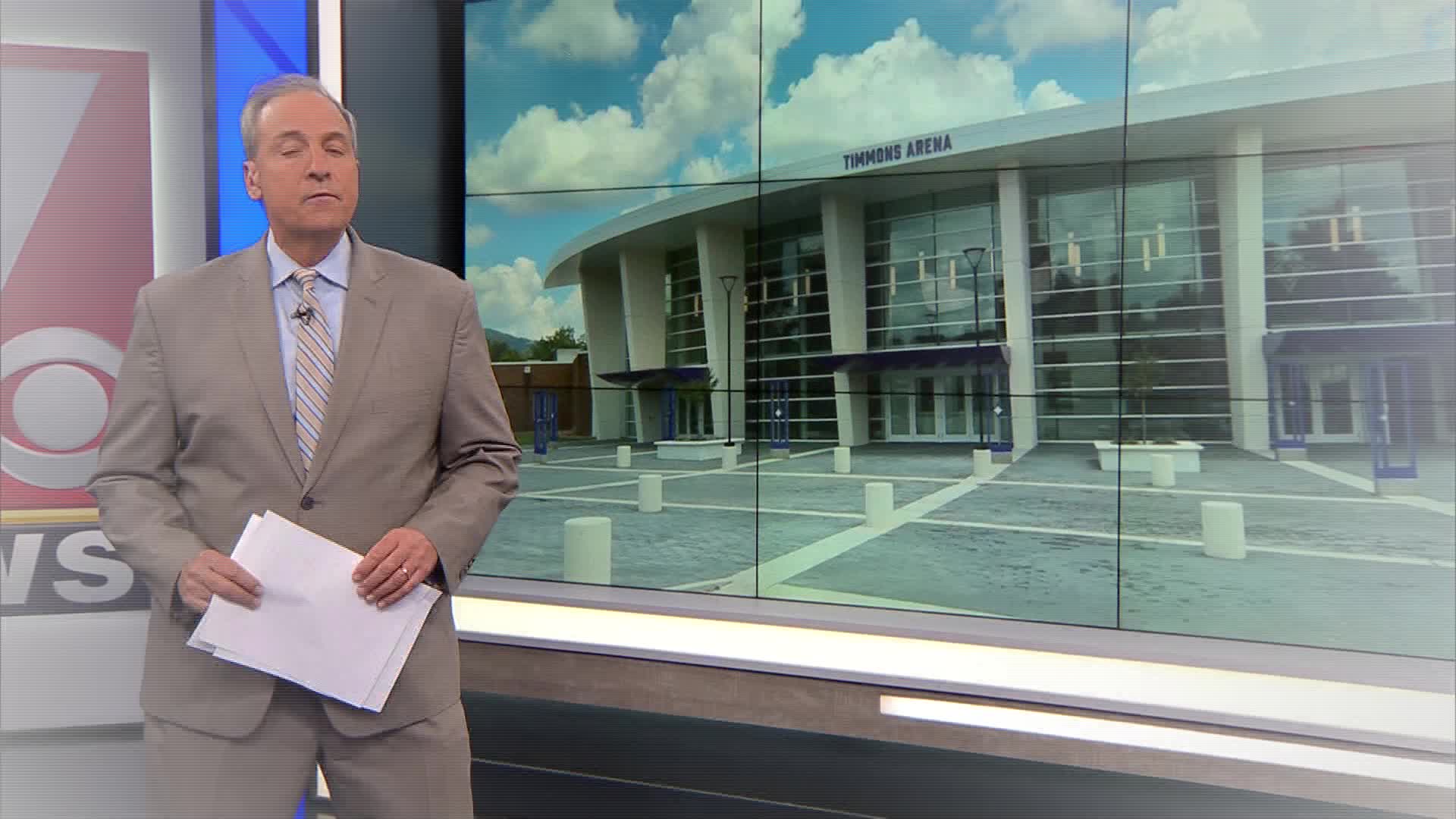 Furman’s Richey gives tour of recently overhauled Timmons Arena – WSPA ...