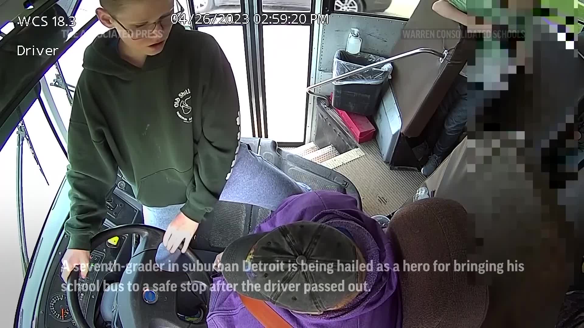 ‘Little hero:’ Boy stops Michigan school bus with ill driver – WSPA 7NEWS