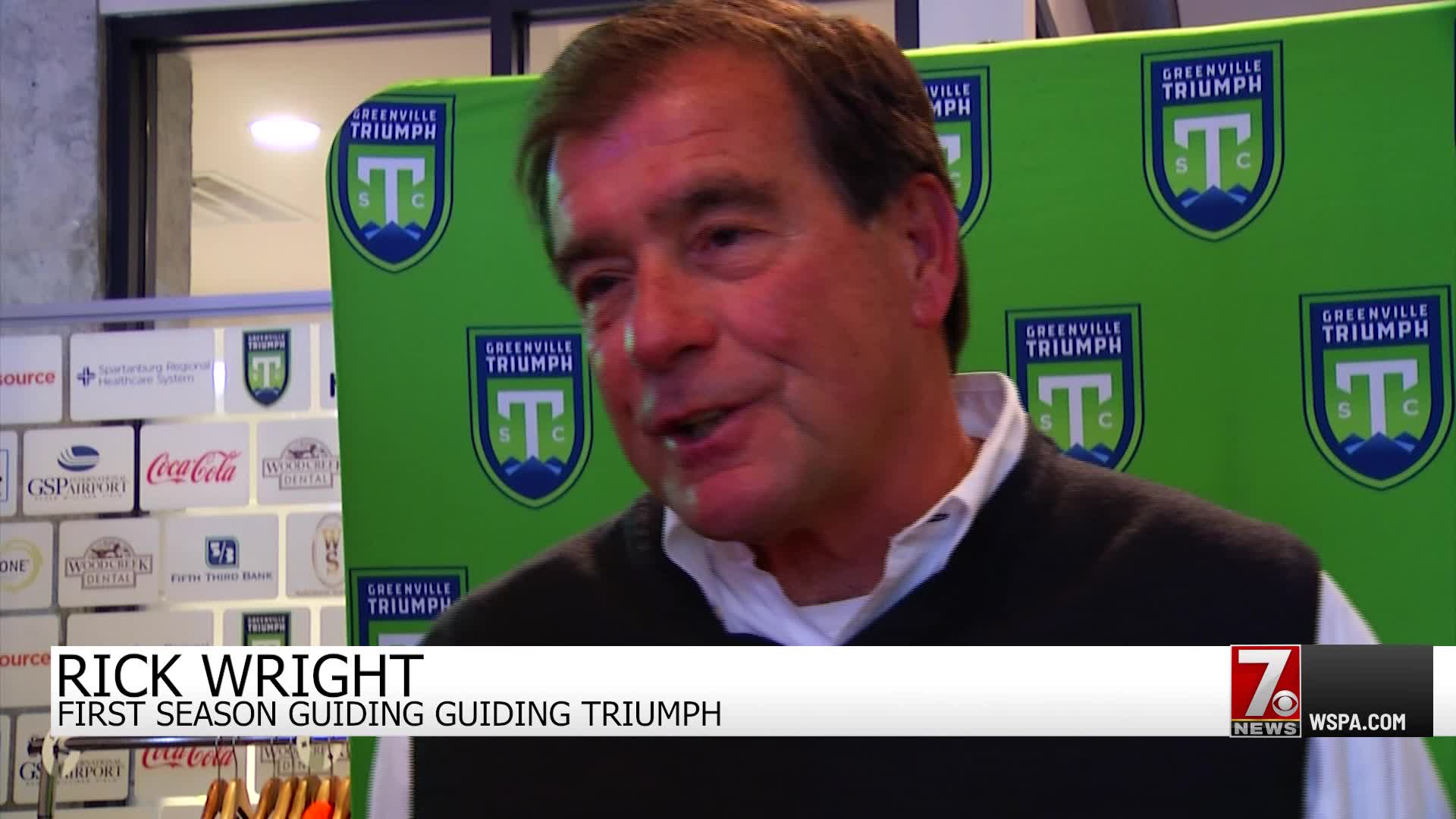 Rick Wright discusses youngest signee in Triumph history – WSPA 7NEWS