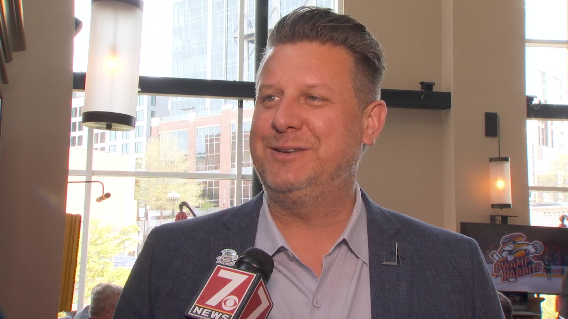 Interview with Todd Mackin, Greenville Swamp Rabbits President – WSPA 7NEWS