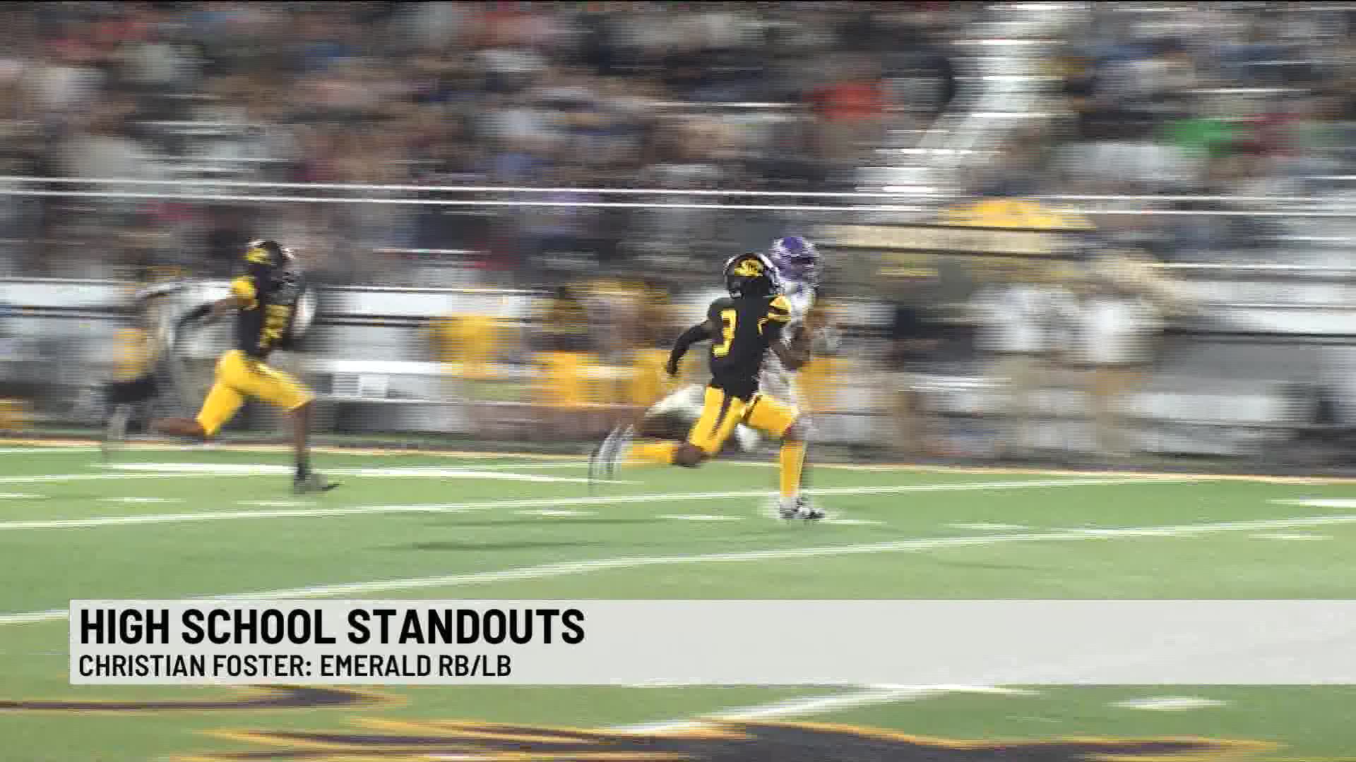 HIGH SCHOOL STANDOUT: CHRISTIAN FOSTER – WSPA 7NEWS