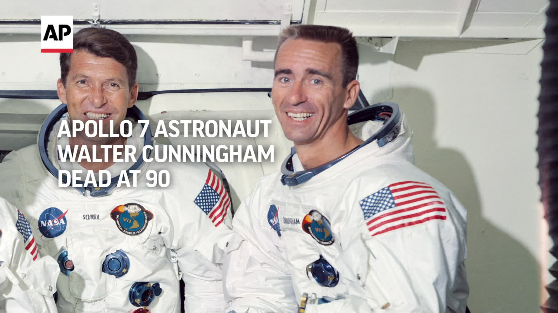 Apollo 7 astronaut Walter Cunningham dead at 90 – WSPA 7NEWS