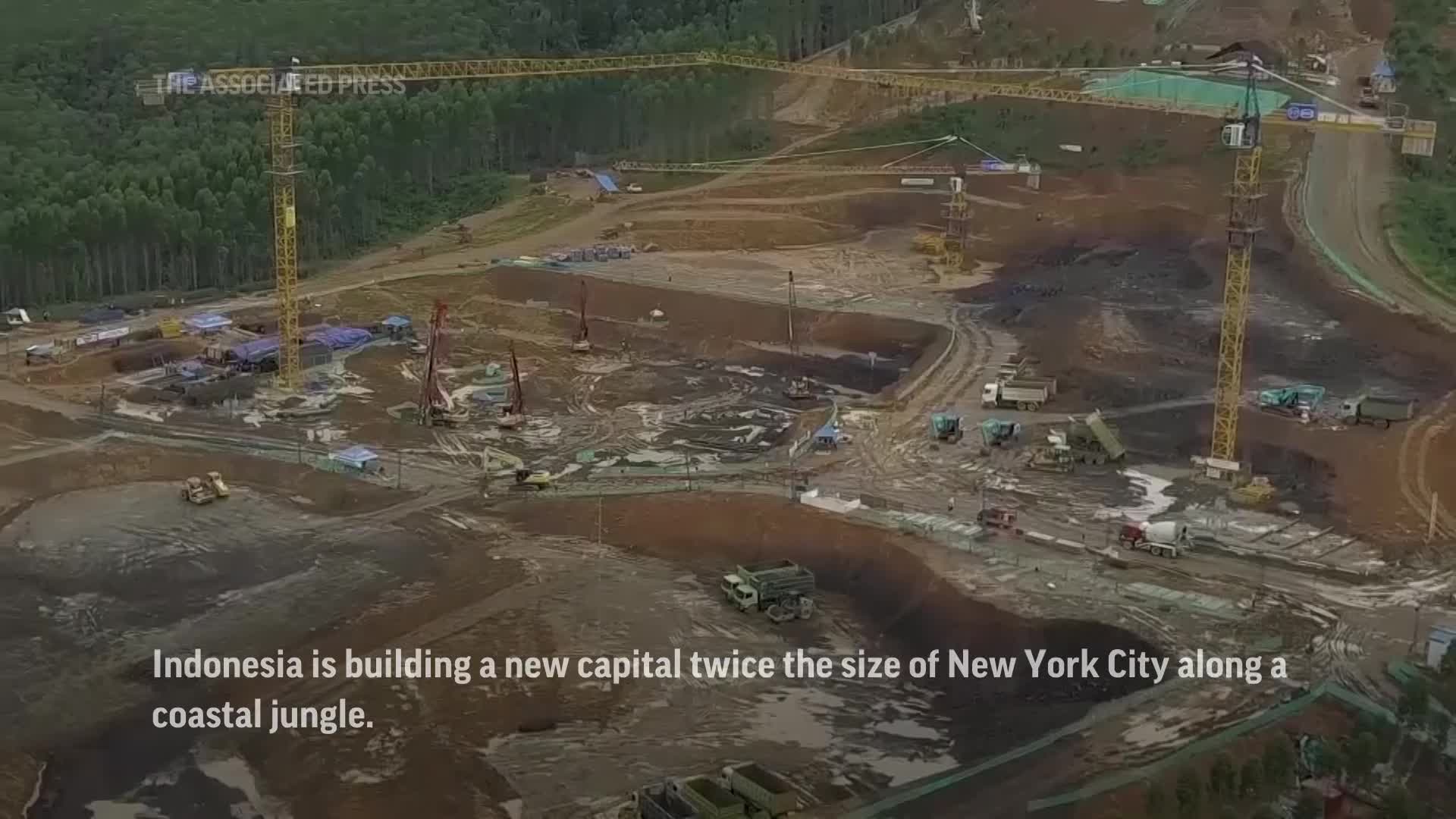 Indonesia unveils construction site of new capital city – WSPA 7NEWS