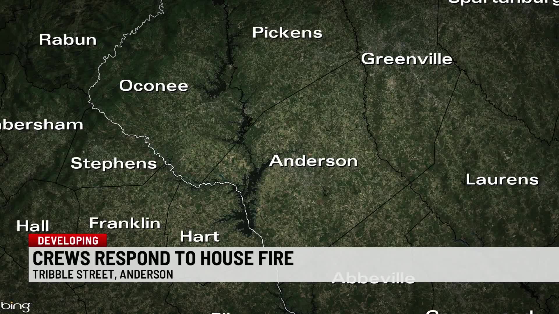 Crews in Anderson respond to house fire – WSPA 7NEWS