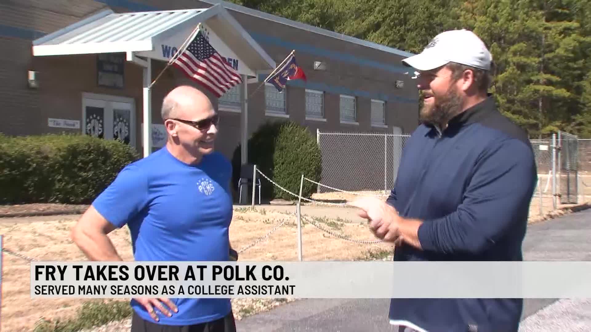 Fry takes over as Polk Co. head coach – WSPA 7NEWS