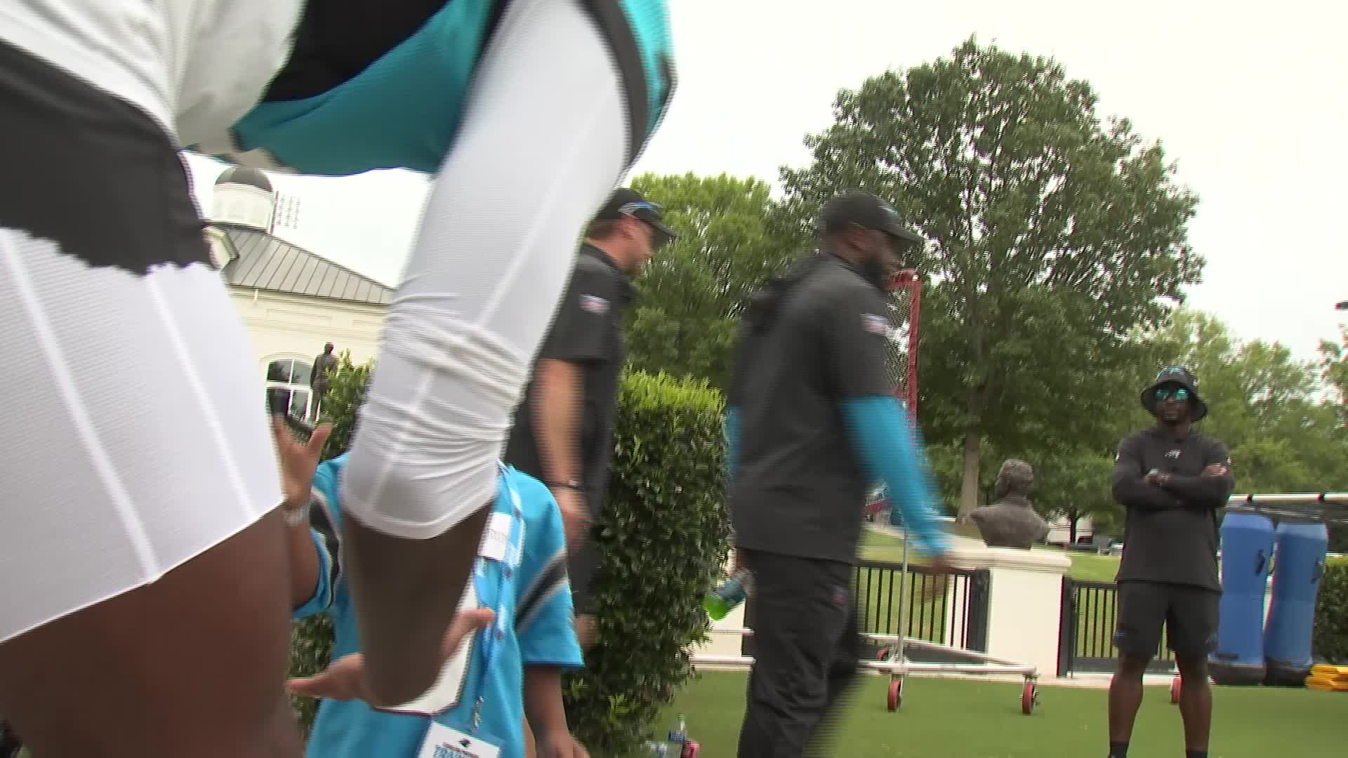 Fans play big part for Panthers Back Together Weekend practice inside Gibbs Stadium – WSPA 7NEWS