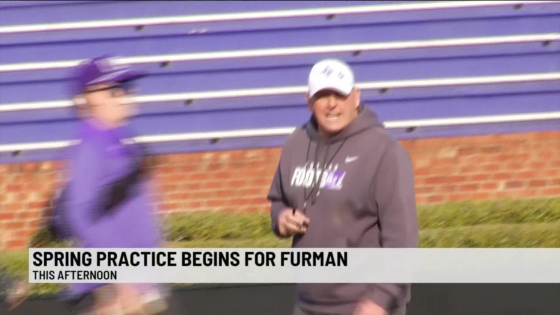 Furman begins spring drills with fallen teammate in their thoughts ...