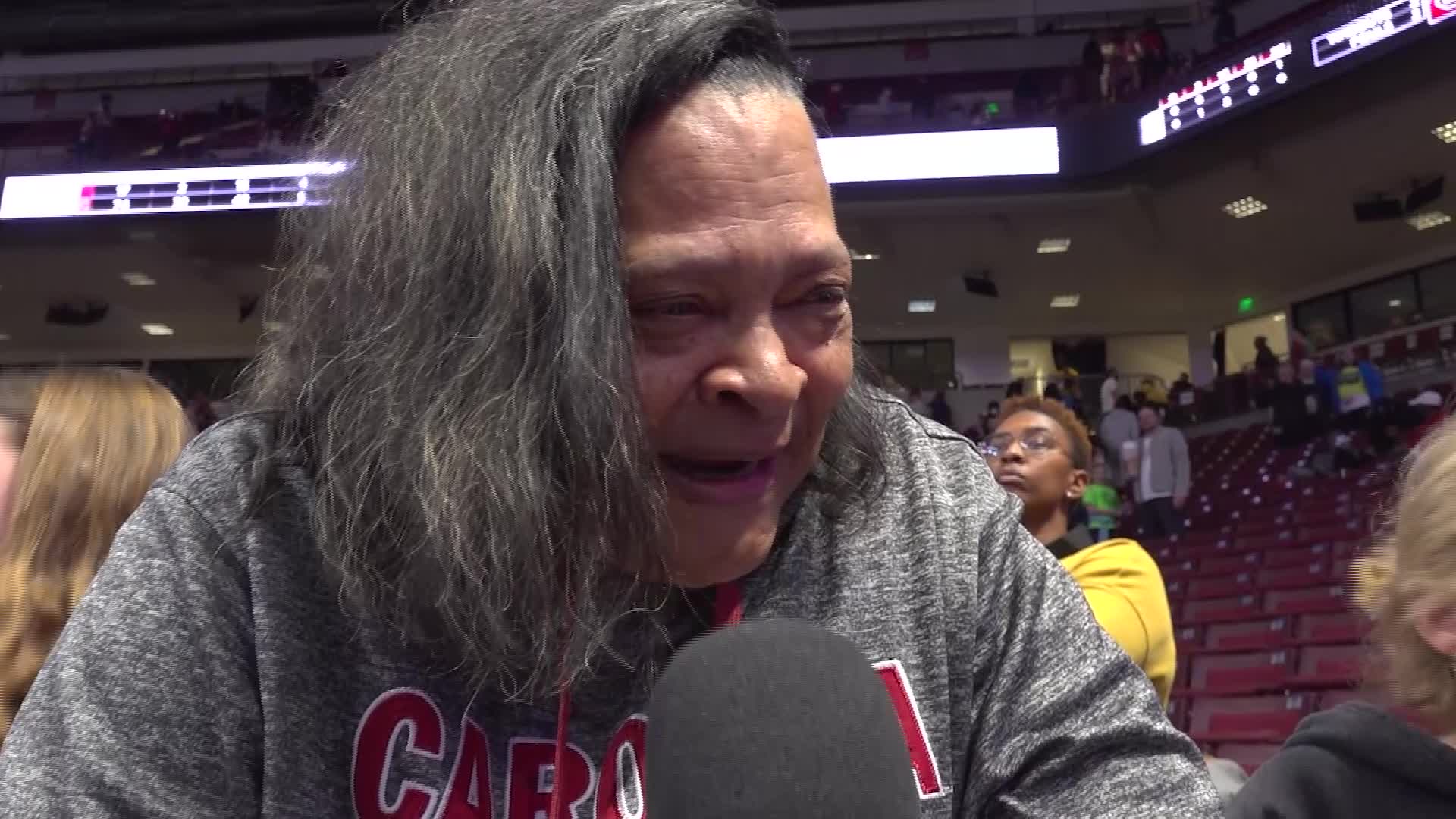 Aliyah Boston & Sheila Foster talk about Boston setting USC double ...