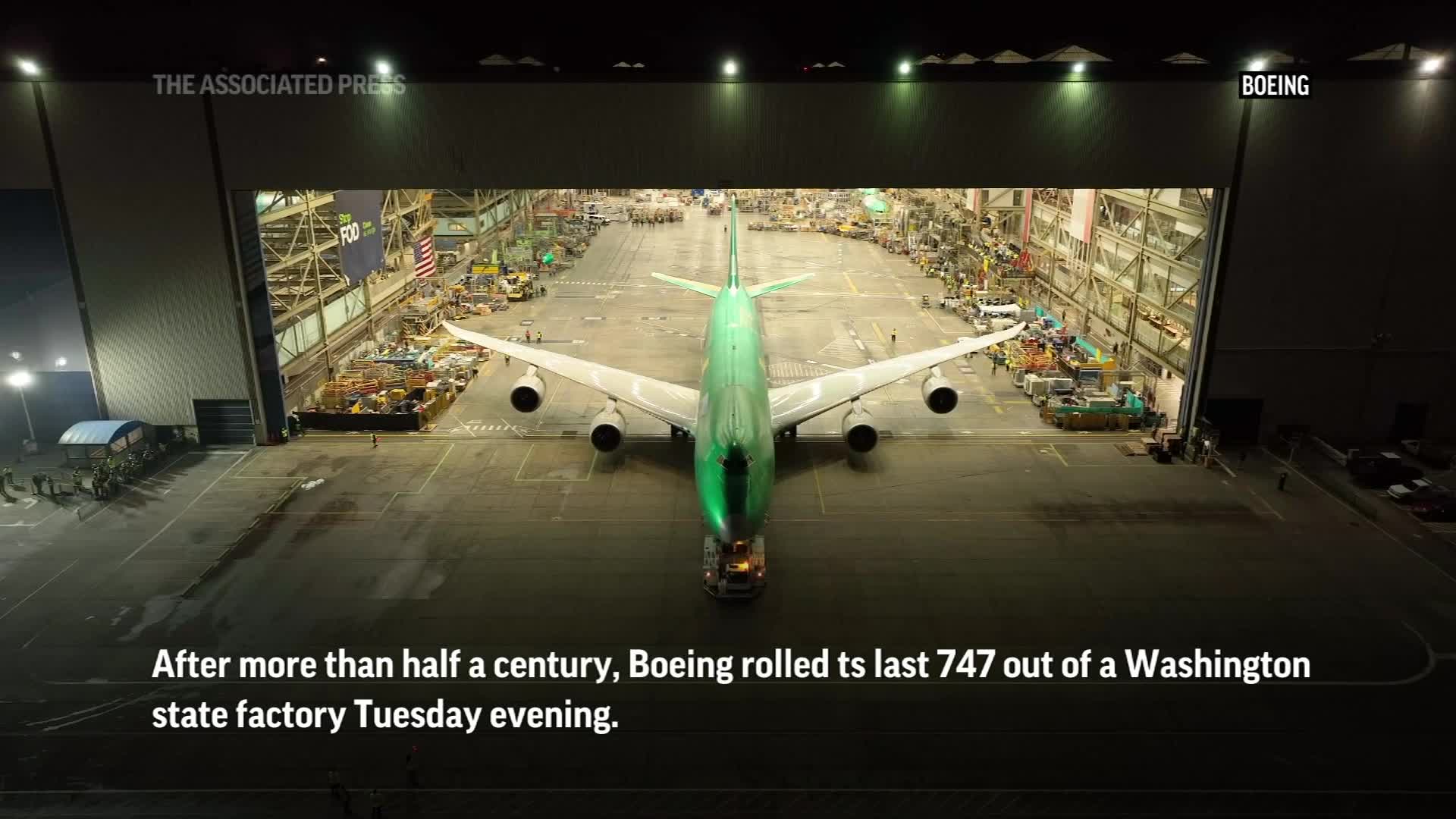 Boeing’s last 747 to roll out of Washington state factory – WSPA 7NEWS