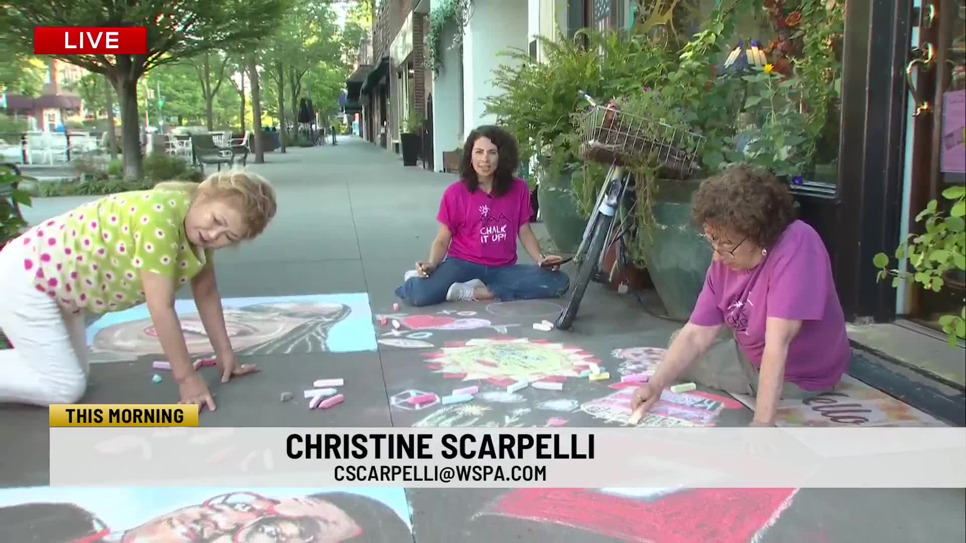 Sidewalk chalk competition back for 29th year in Hendersonville, N.C ...