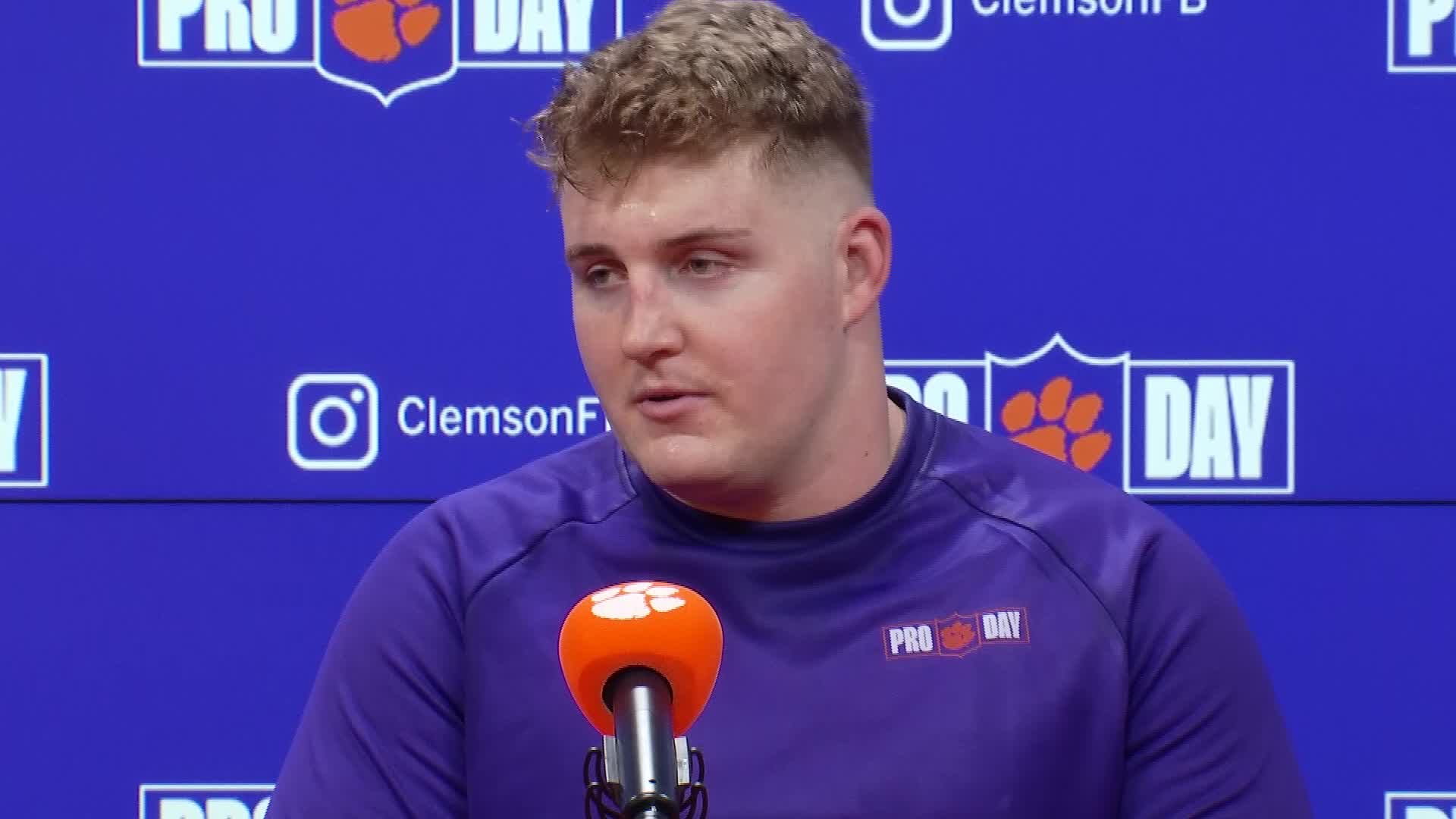 Will Putnam speaks following his pro day – WSPA 7NEWS