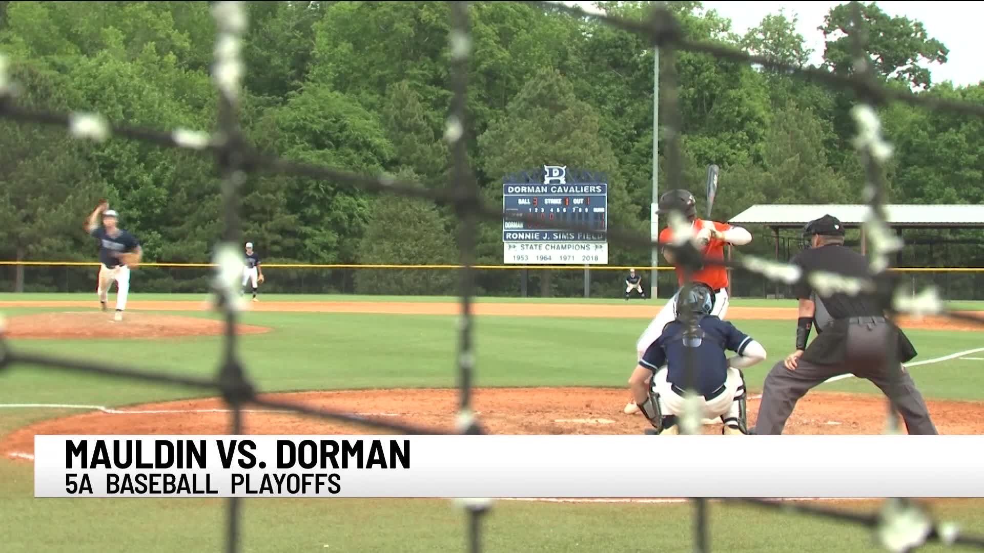 Dorman eliminates Mauldin in 5A baseball; Byrnes defeats Gaffney in 5A ...