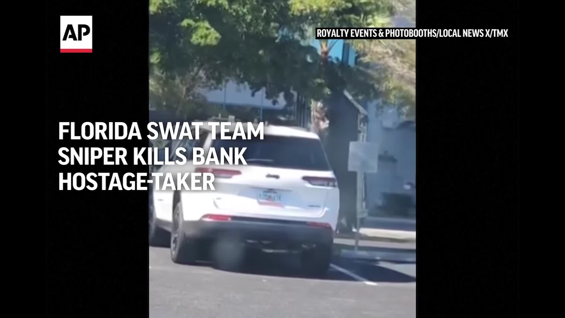 Sniper killed Florida bank robber as he held a knife to hostage’s ...