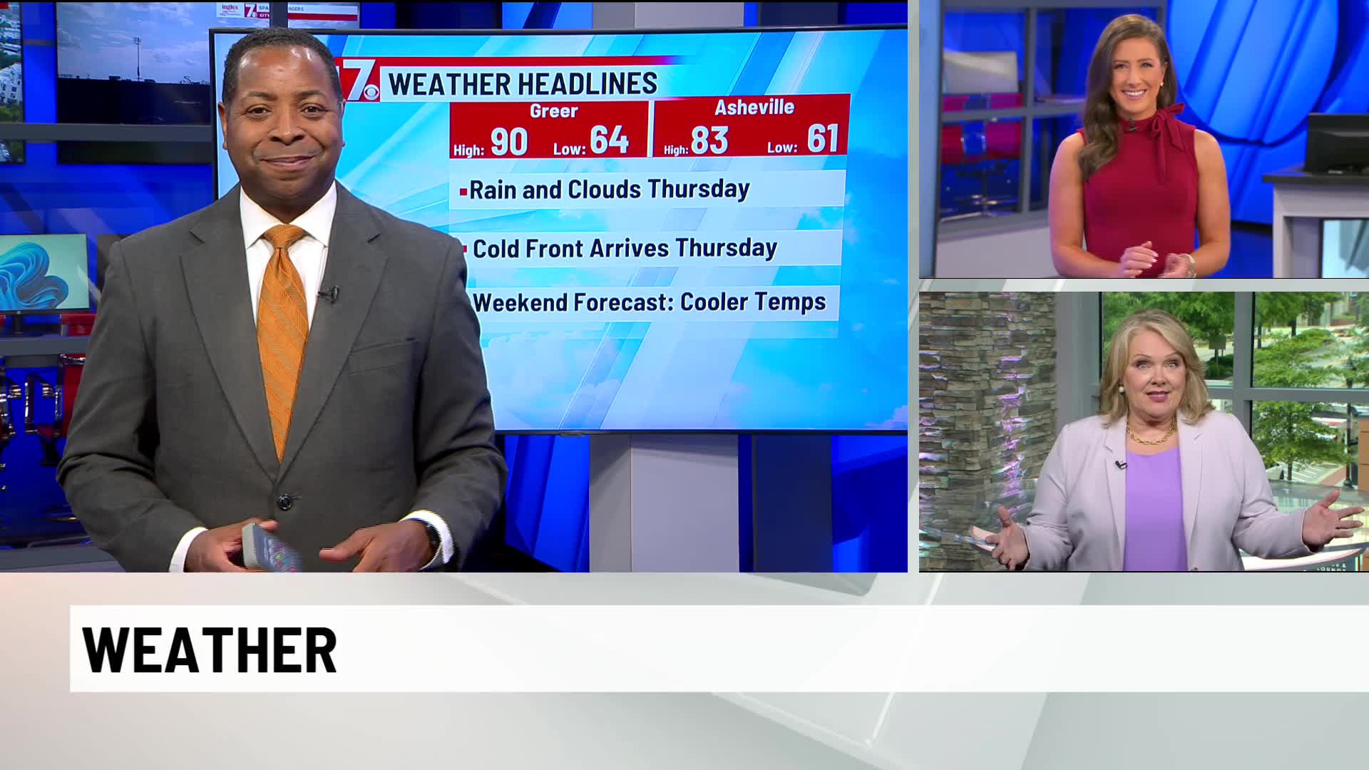 Wednesday PM Weather – WSPA 7NEWS
