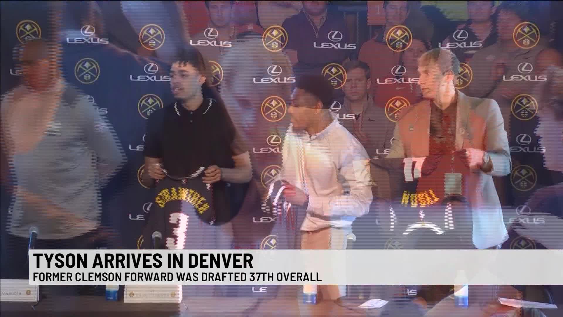 Tyson meets Denver media – WSPA 7NEWS