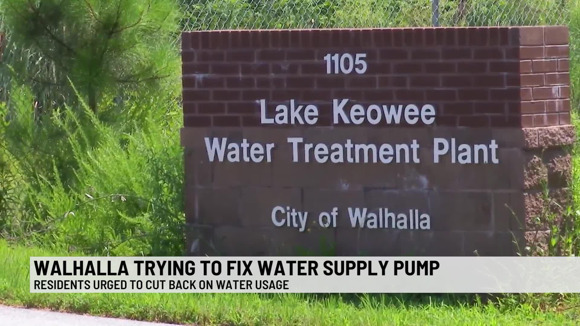 City of Walhalla places restrictions on water use – WSPA 7NEWS