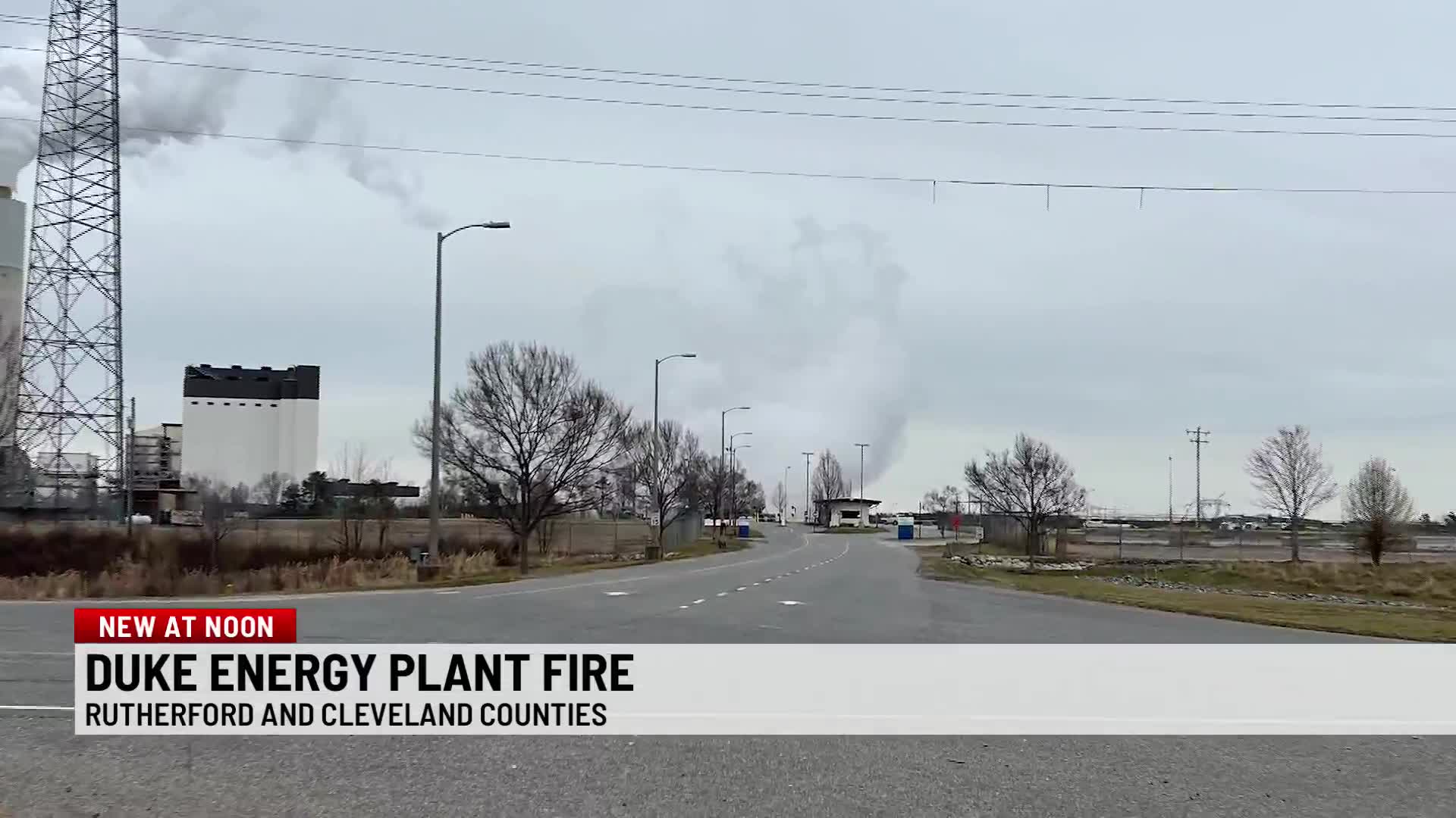 Fire breaks out at Duke Energy power plant in Rutherford Co. – WSPA 7NEWS