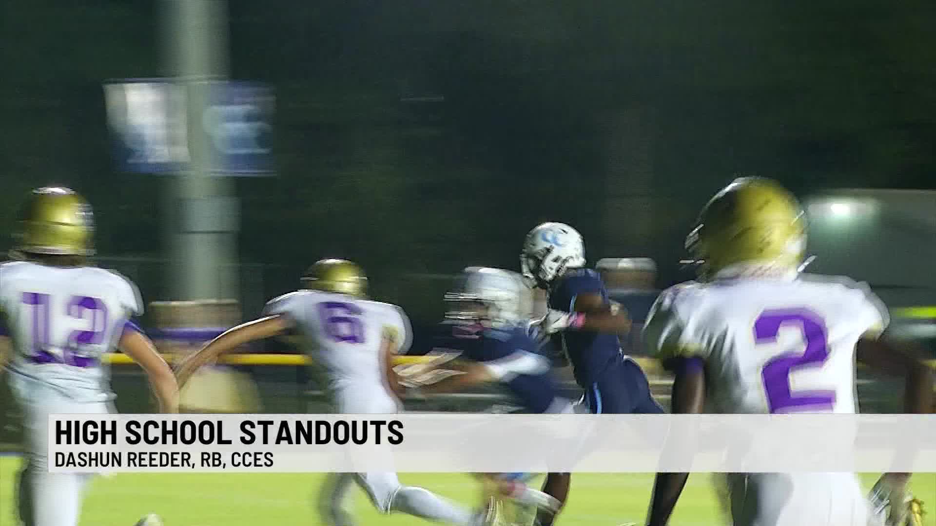 High School Standouts: Dashun Reeder, RB, CCES – WSPA 7NEWS