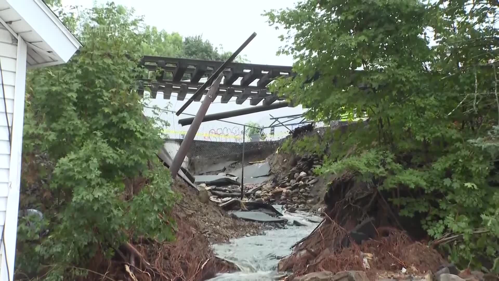 Massachusetts city gets 11 inches of rain, flooding homes, jeopardizing ...