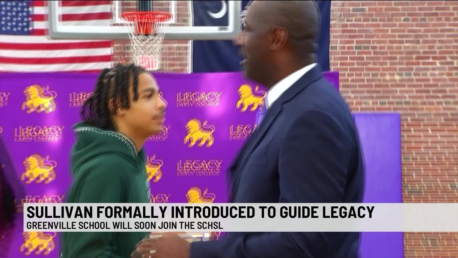 Everick Sullivan formally introduced to guide Legacy Early College ...
