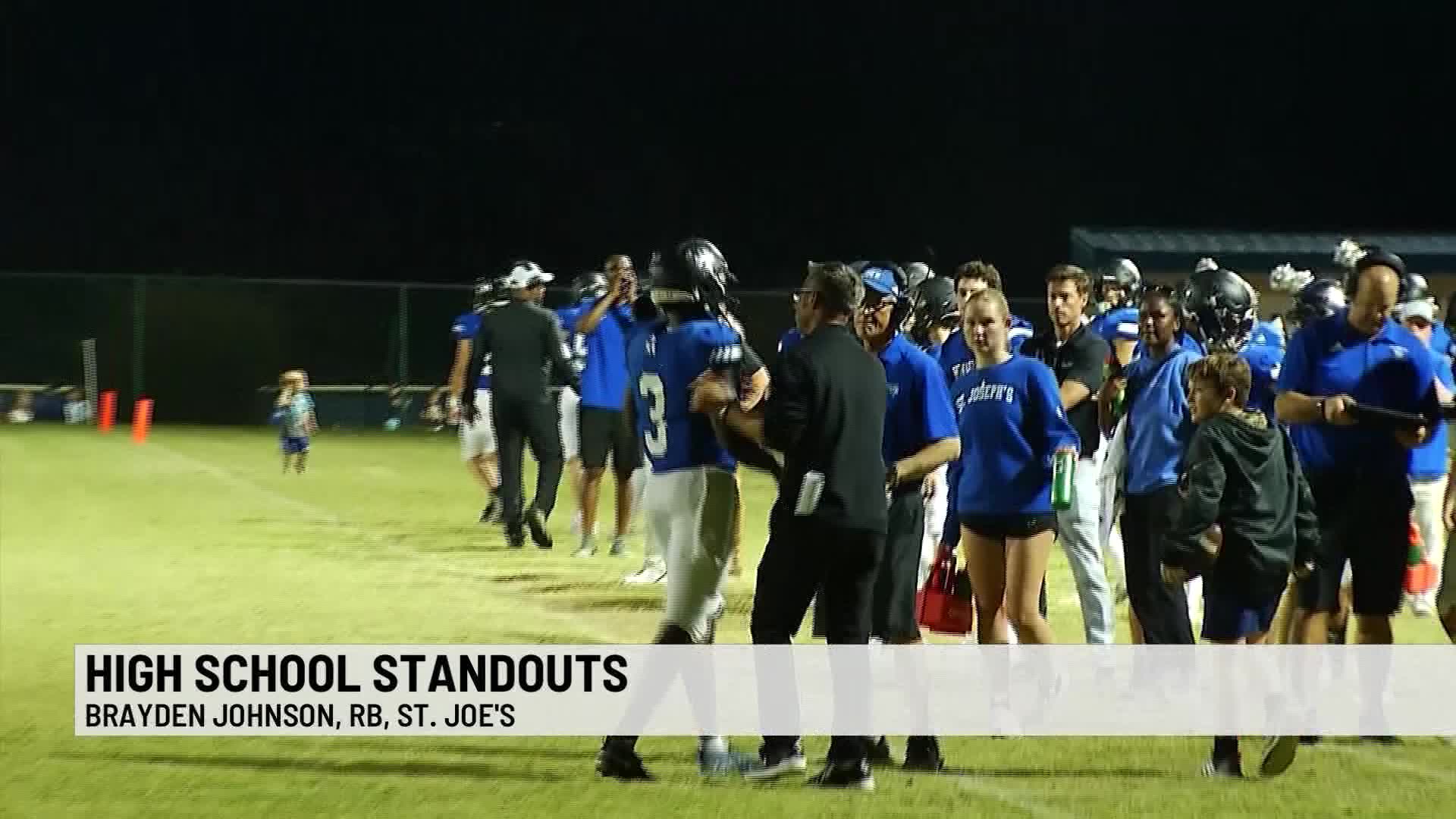 High School Standouts: Brayden Johnson, RB, St. Joe’s – WSPA 7NEWS