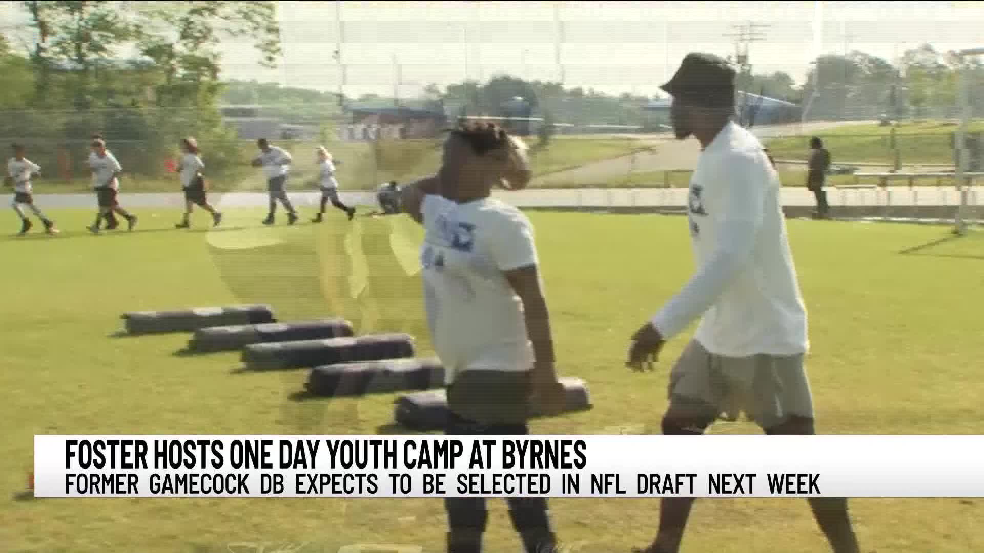 Jaylan Foster hosts one day youth football camp at Byrnes ahead of next ...