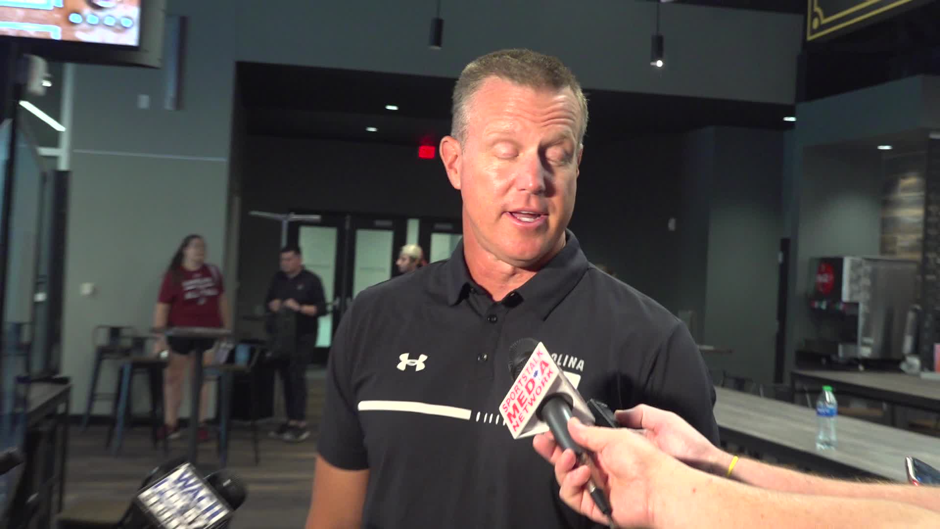 Mark Kingston talks about NCAA Tourney opener against Central ...