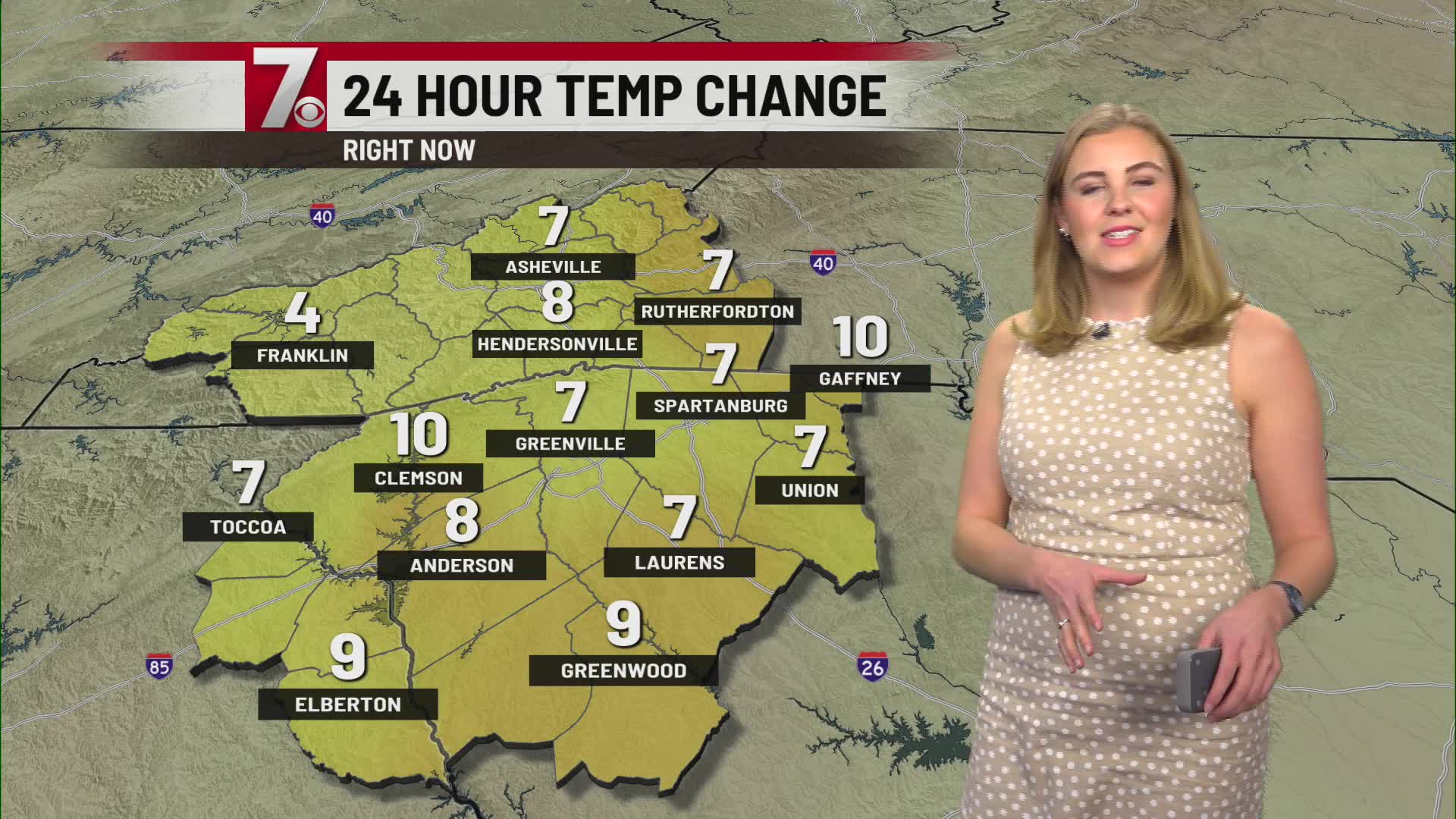 Friday pm wx – WSPA 7NEWS