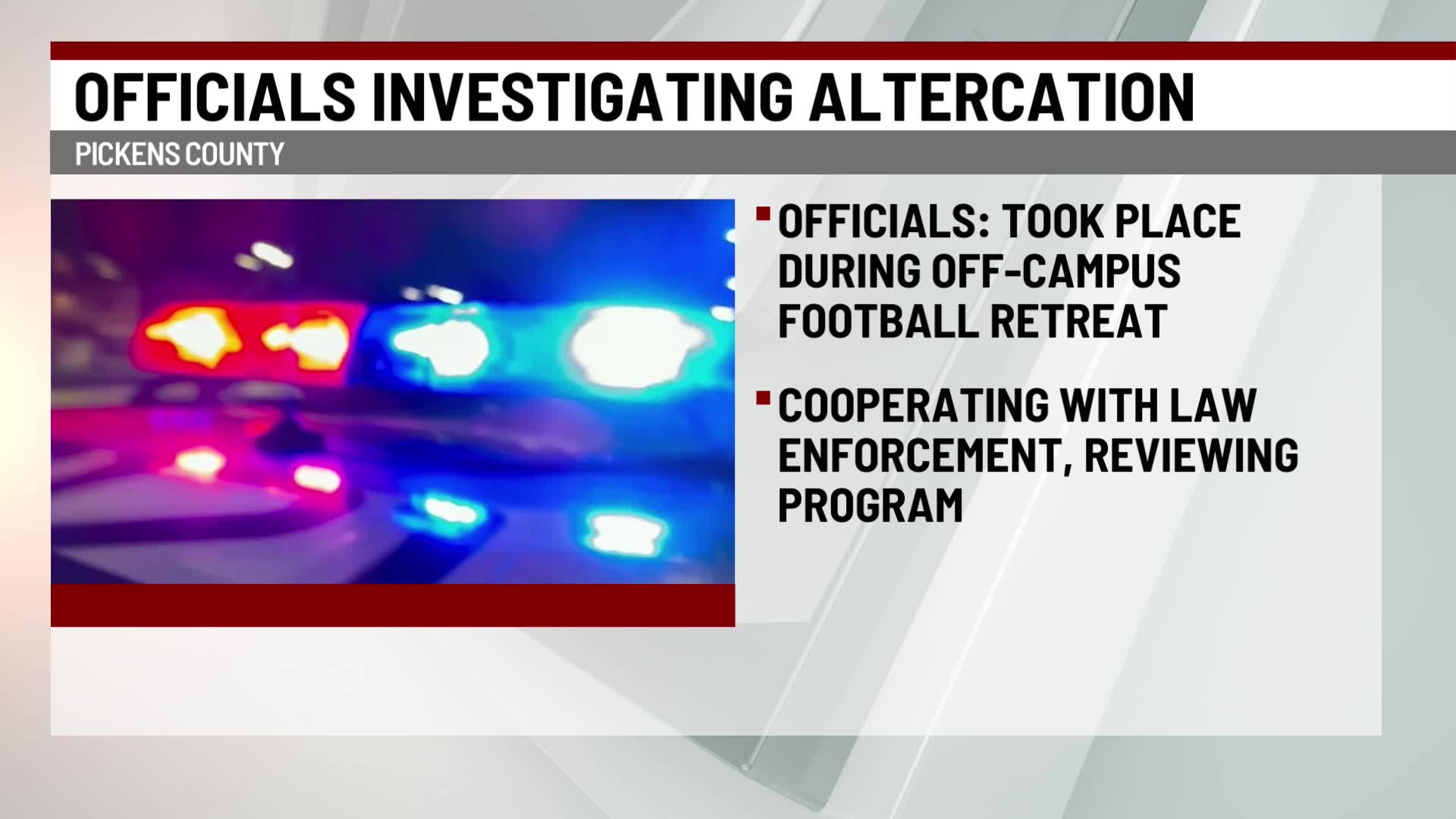 Upstate School District shares statement on football camp incident ...