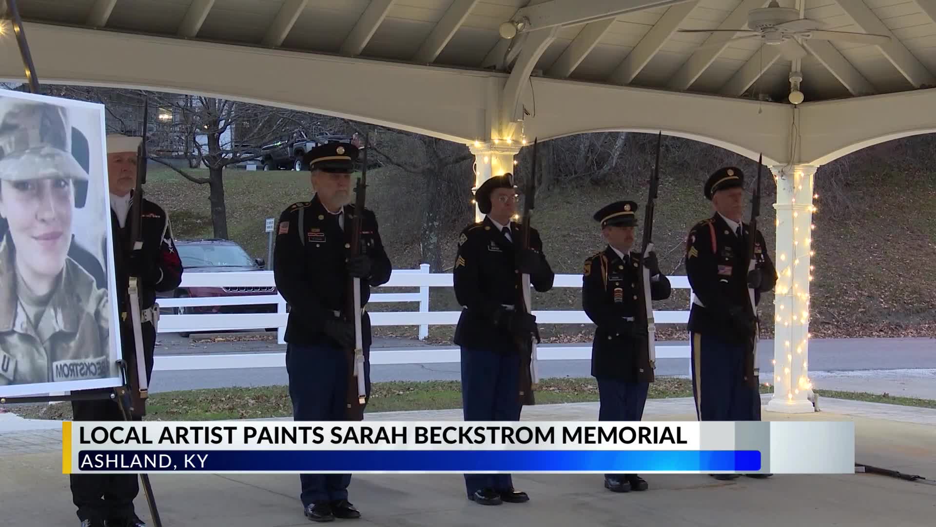 Ashland artist creates memorial mural honoring Spc. Sarah Beckstrom ...